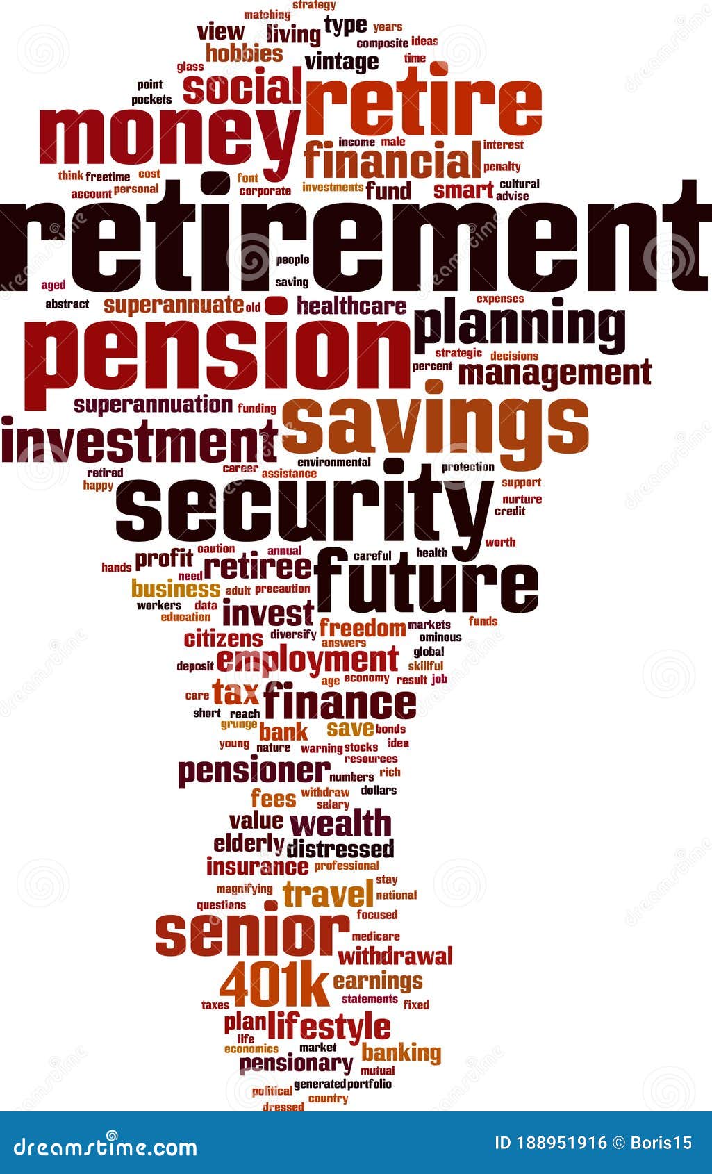 Retirement Word. Business Concept . Labels With Text, Heart, Camera And ...