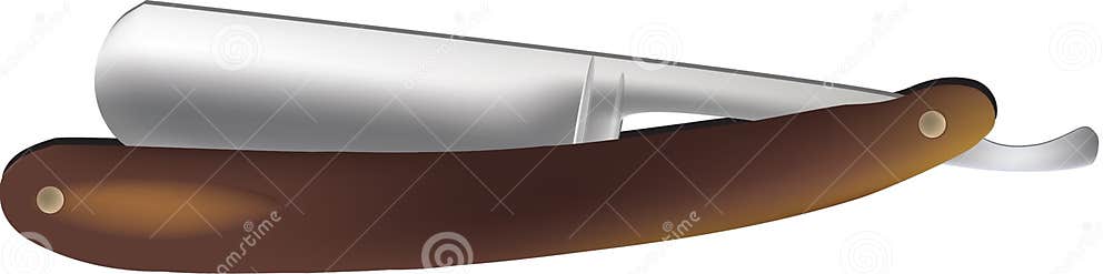 Retractable Razor with Blade Male Beard Cut- Stock Vector ...