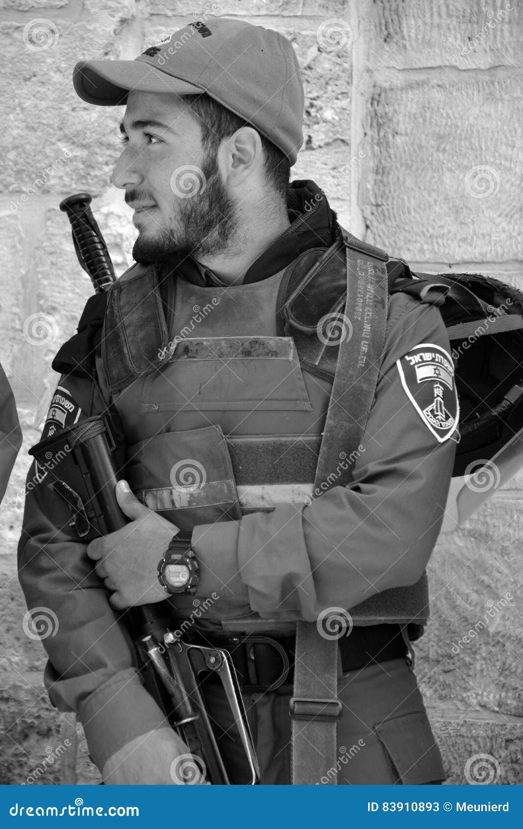 Retrato De Israel Defense Forces Foto de archivo editorial - Imagen de ...