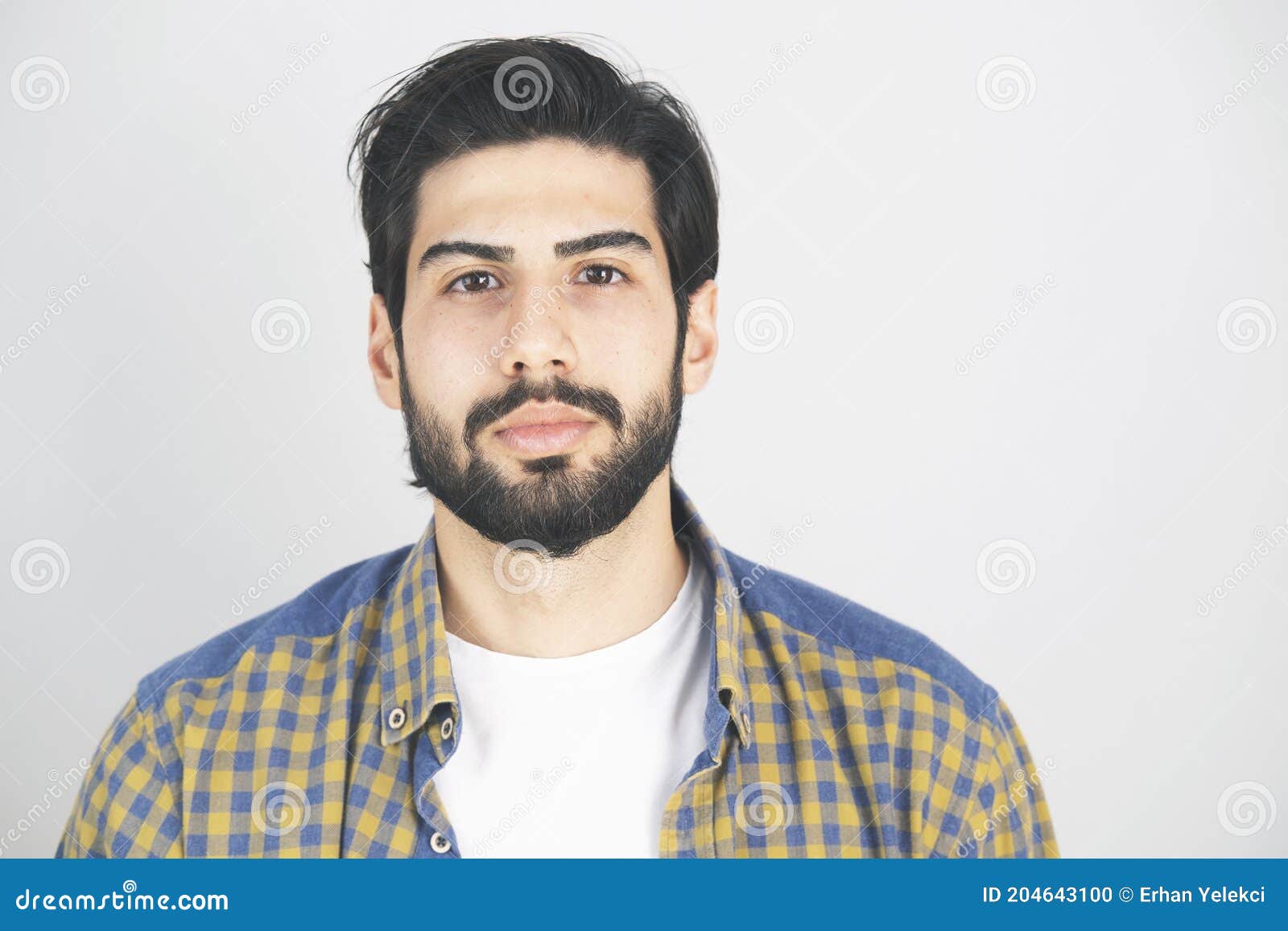 Retrato de joven guapo foto de archivo. Imagen de marco - 204643100