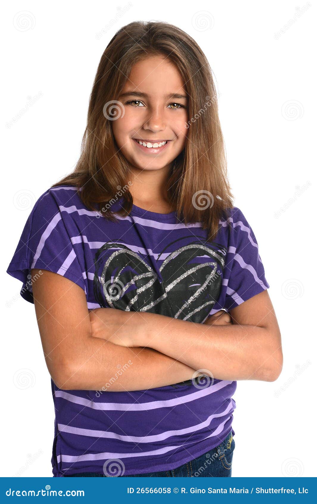 Retrato De La Chica Joven Foto De Archivo Imagen De Persona 26566058