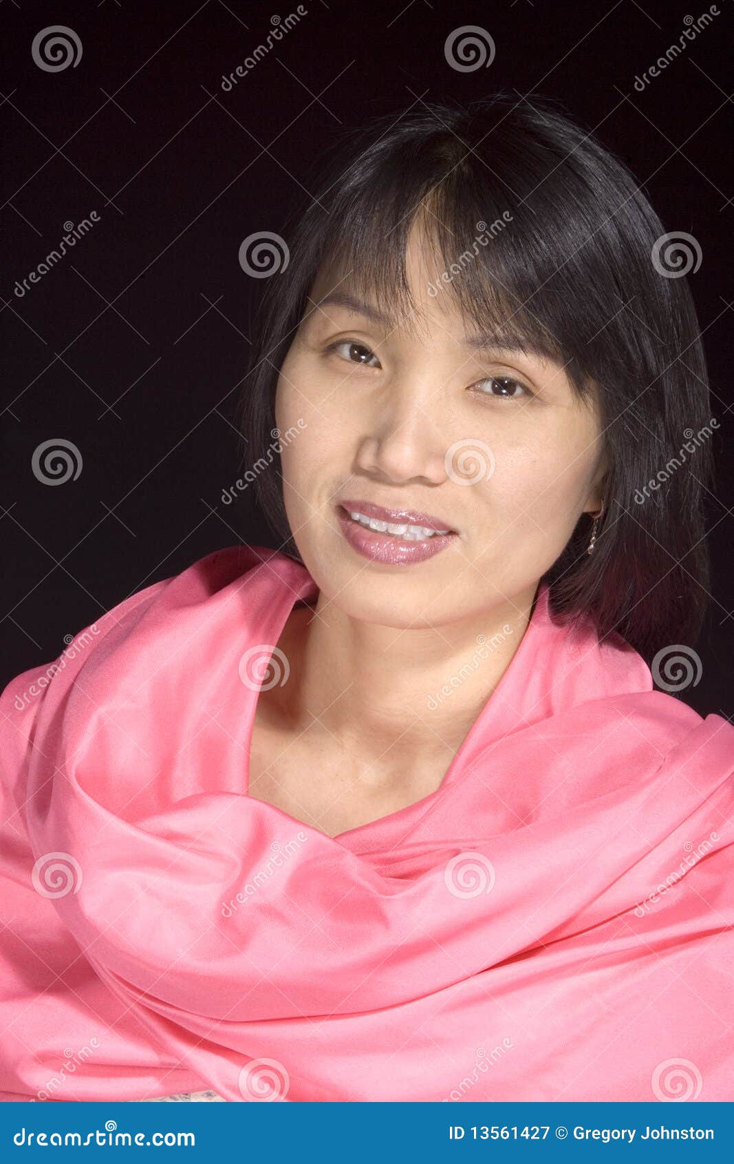 Retrato De La Mujer Coreana 3. Imagen de archivo - Imagen de mujer ...