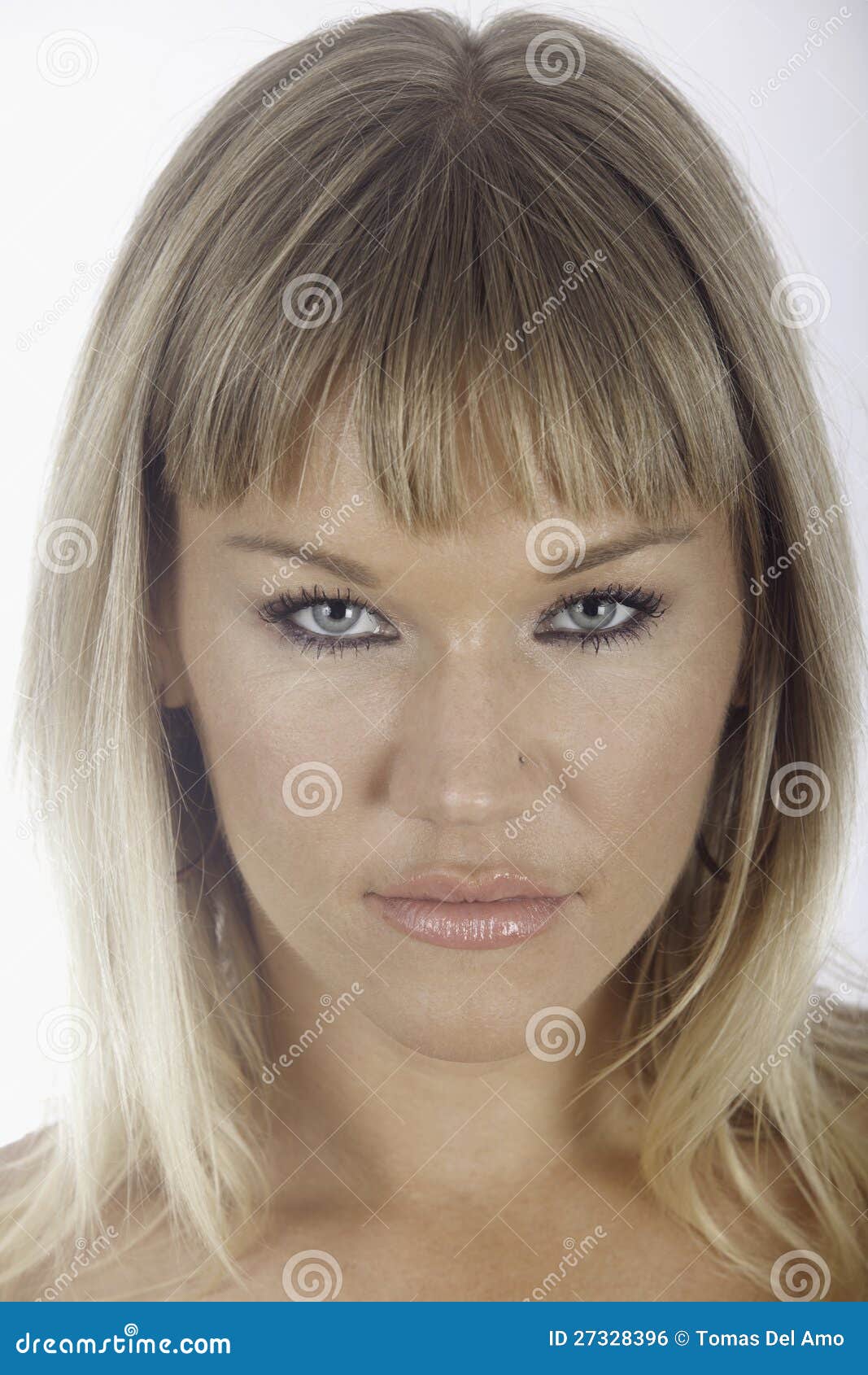 Retrato de rubio hermoso foto de archivo. Imagen de suave - 27328396