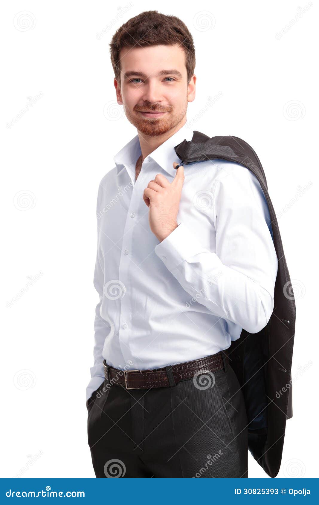 Retrato De Un Hombre De Negocios Aislado En El Fondo Blanco Imagen de ... Retrato De Un Hombre De Negocios Aislado En El Fondo Blanco Imagen de ...