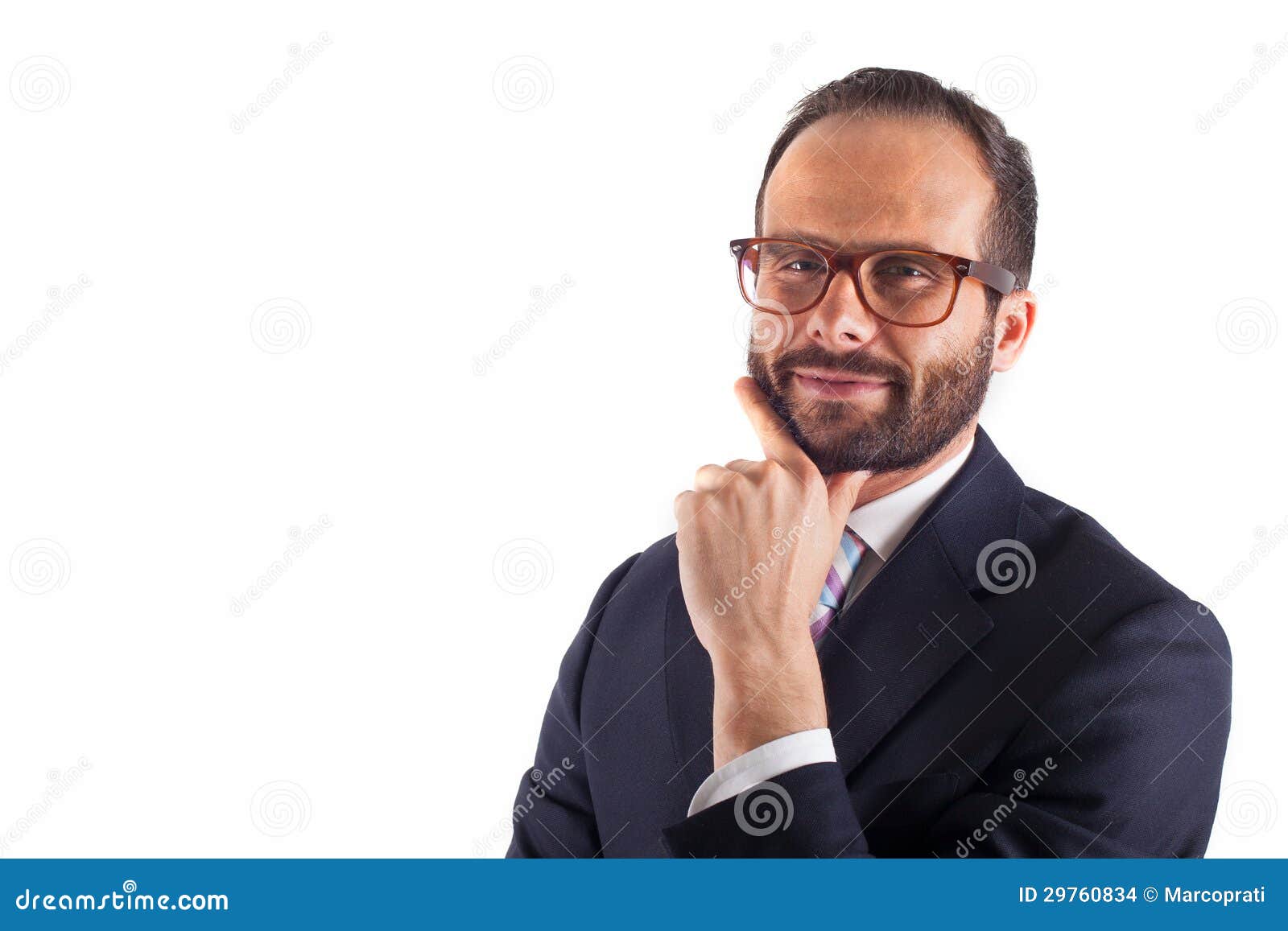 Retrato De Un Hombre De Negocios Aislado En El Fondo Blanco. Estudio ... Retrato De Un Hombre De Negocios Aislado En El Fondo Blanco. Estudio ...