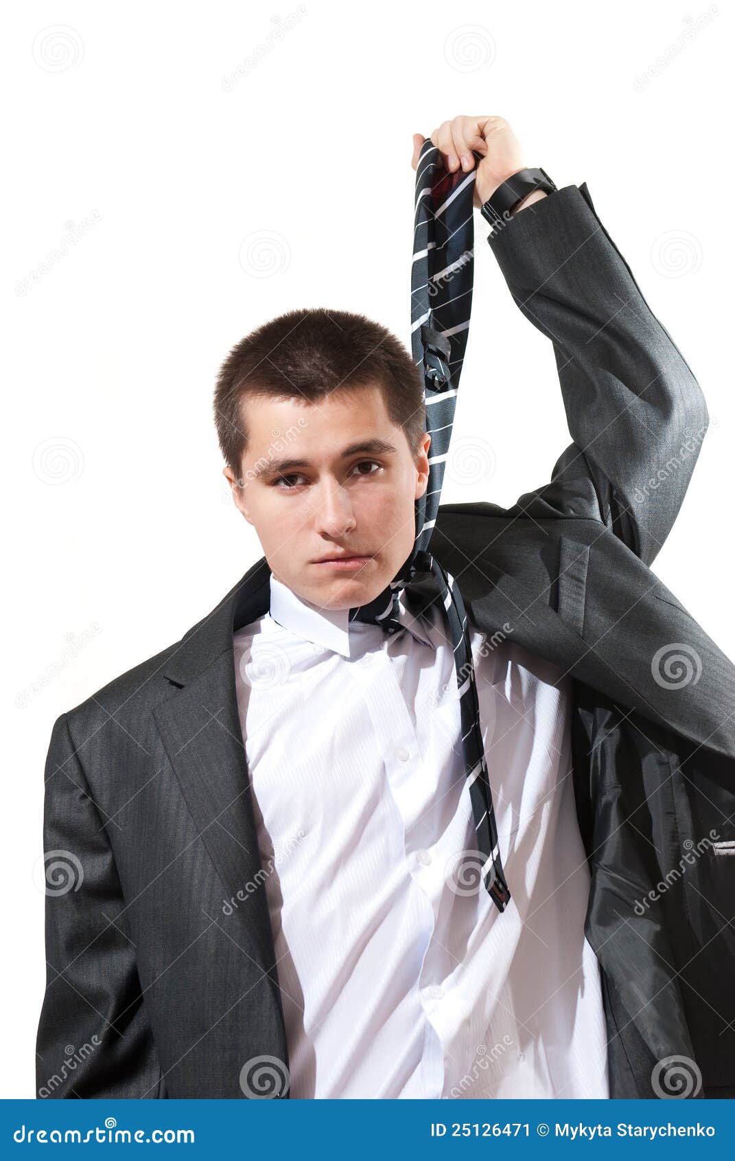 Retrato De Un Hombre De Negocios Joven Que Parece Presionado Imagen de ... Retrato De Un Hombre De Negocios Joven Que Parece Presionado Imagen de ...