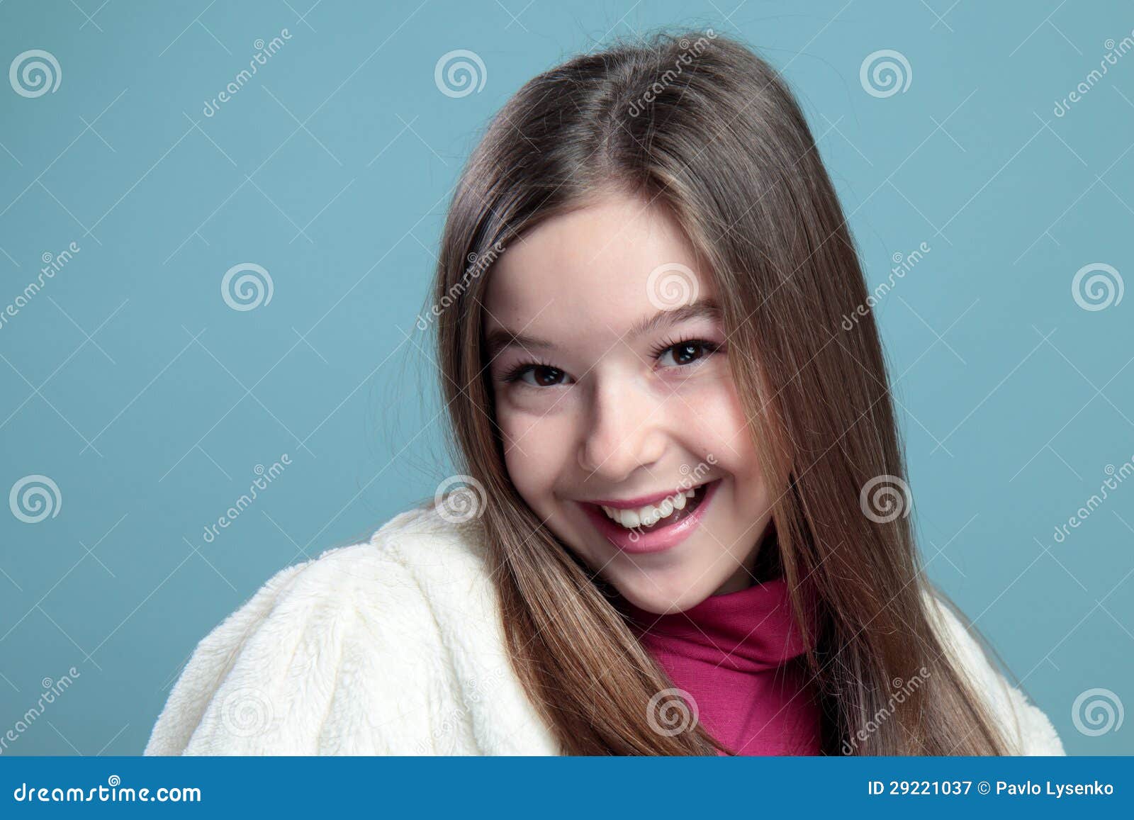 Retrato De Una Muchacha Hermosa. Imagen de archivo - Imagen de lindo ...