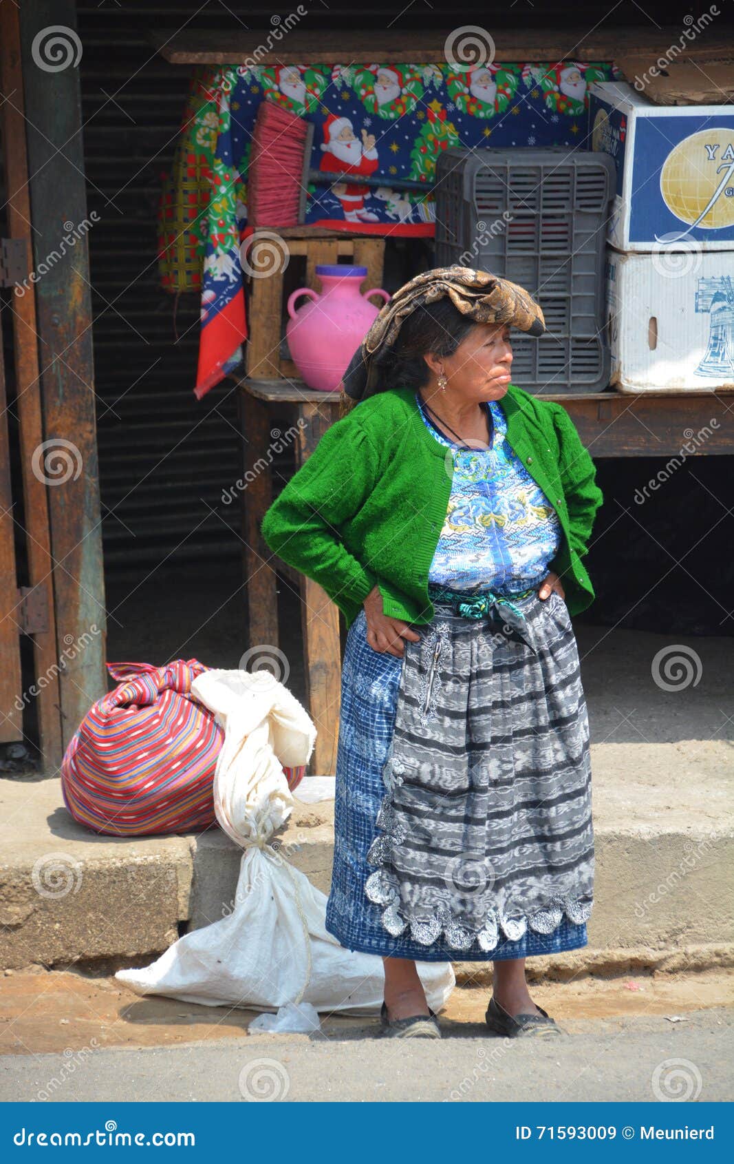 Retrato de una mujer maya imagen de archivo editorial. Imagen de ...