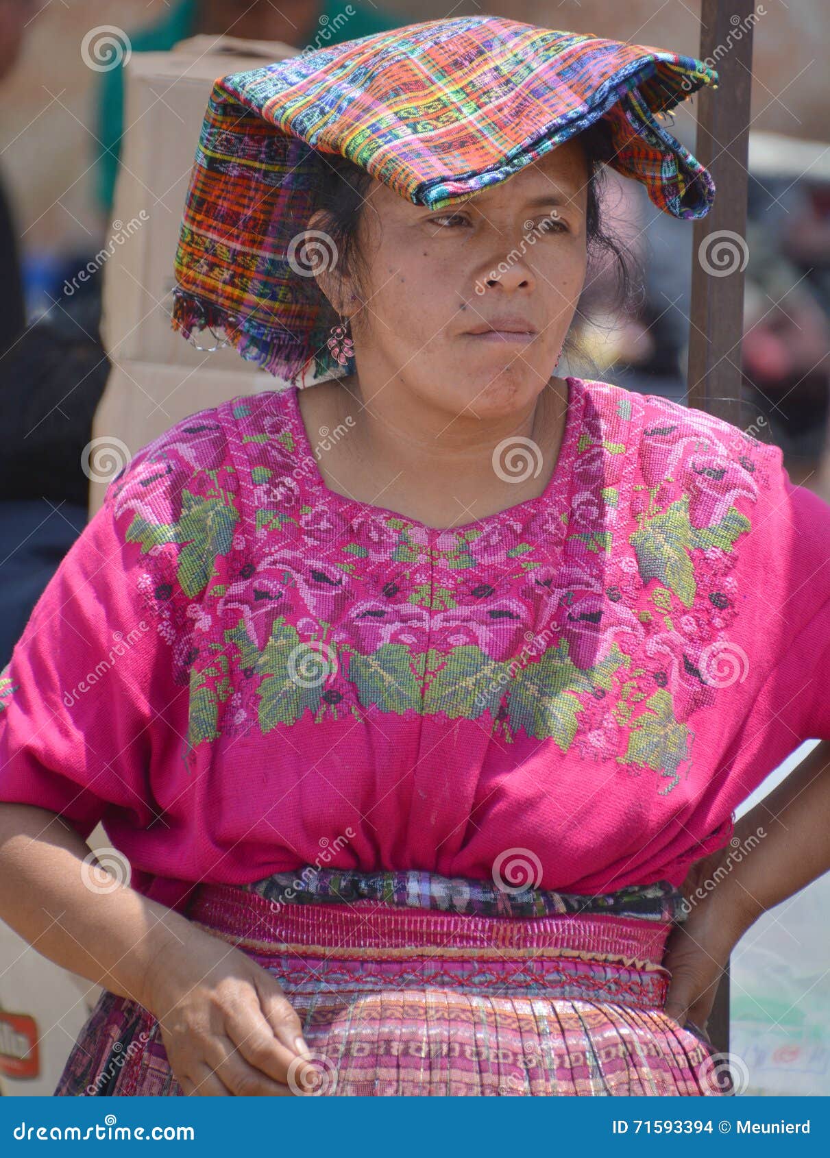 Retrato de una mujer maya imagen de archivo editorial. Imagen de ...