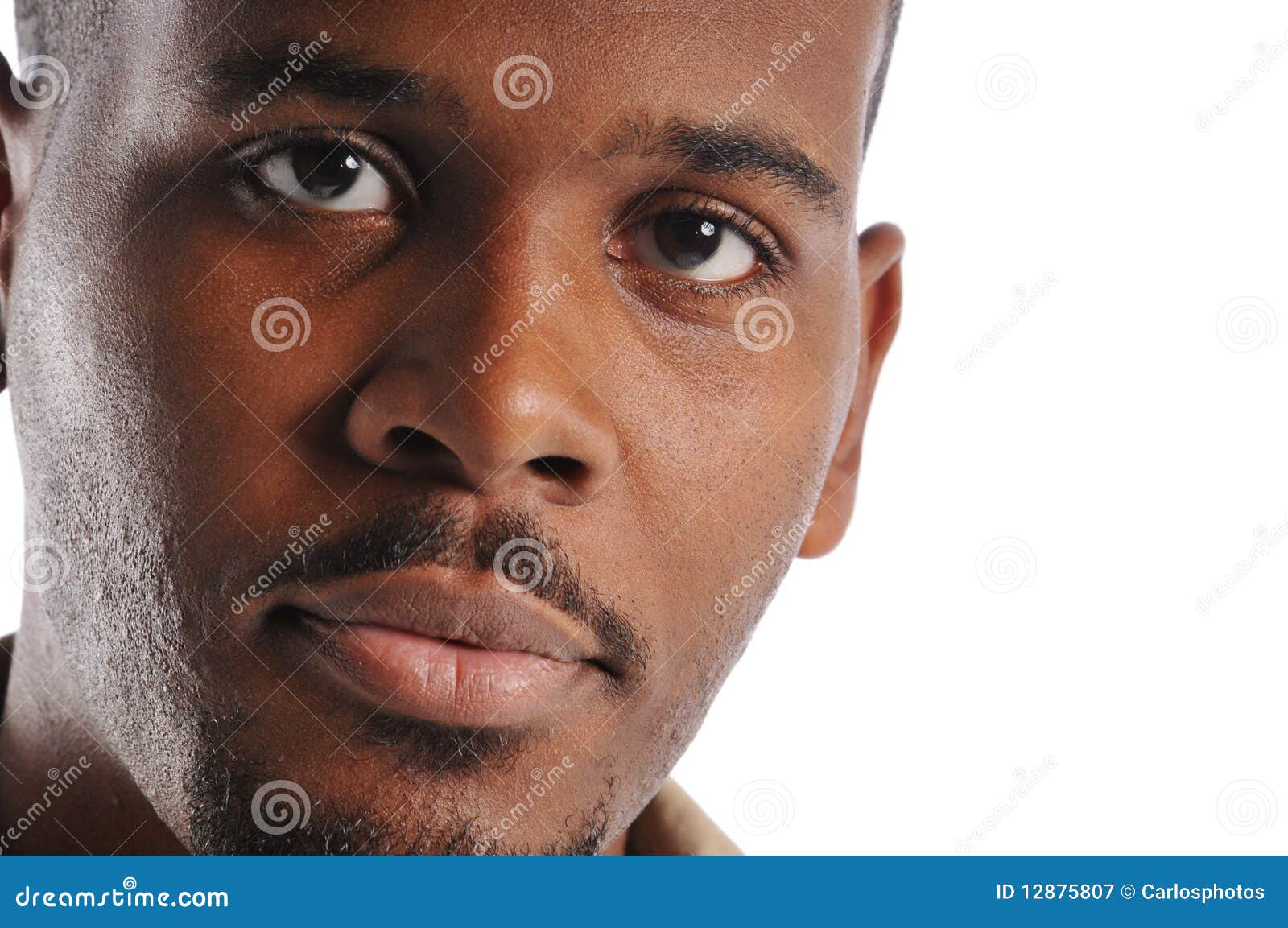 Retrato del hombre negro