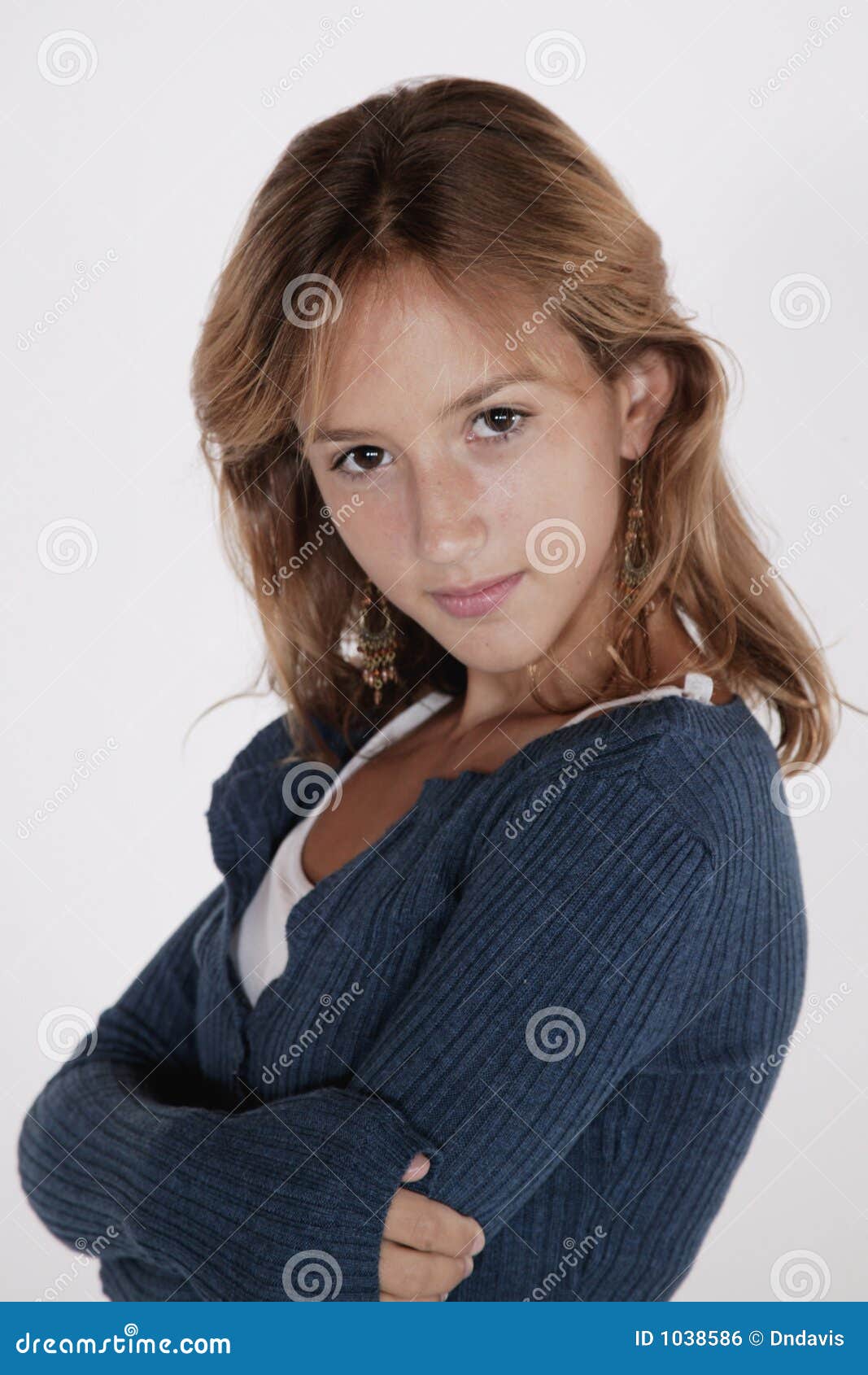 Retrato del preadolescente foto de archivo. Imagen de siluetas - 1038586