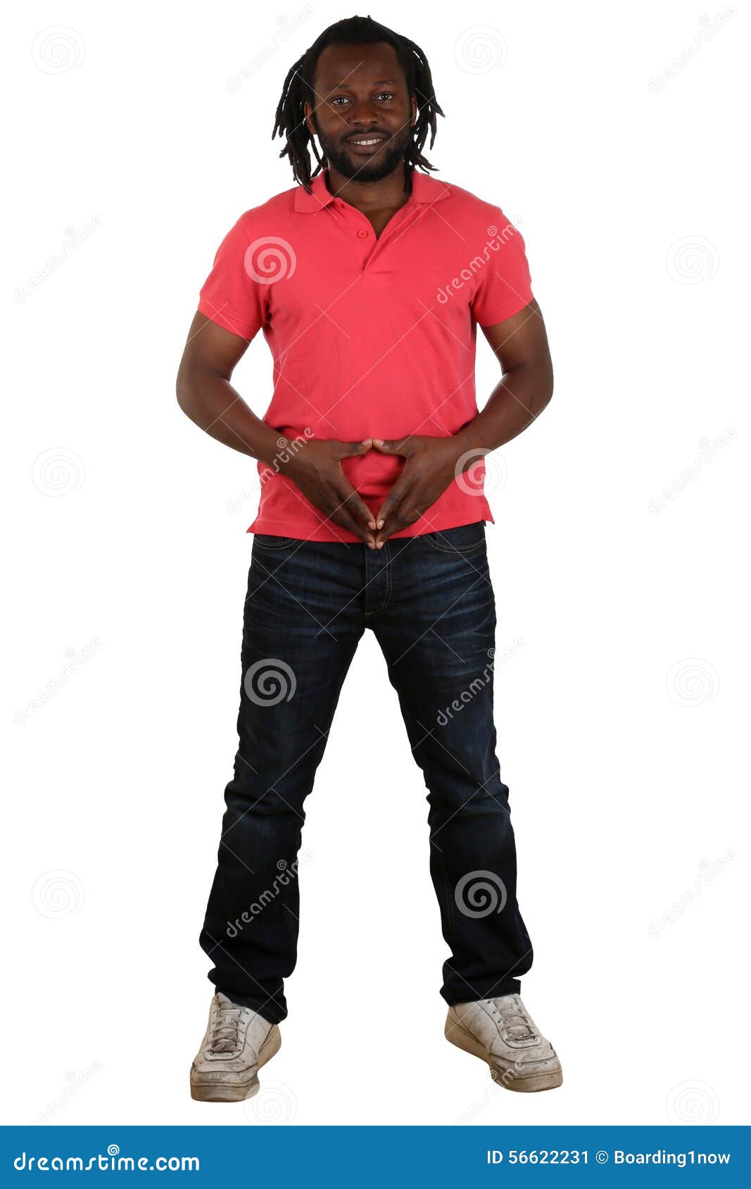Retrato Do Corpo Inteiro De Um Homem Negro Novo Imagem de Stock ... Retrato Do Corpo Inteiro De Um Homem Negro Novo Imagem de Stock ...