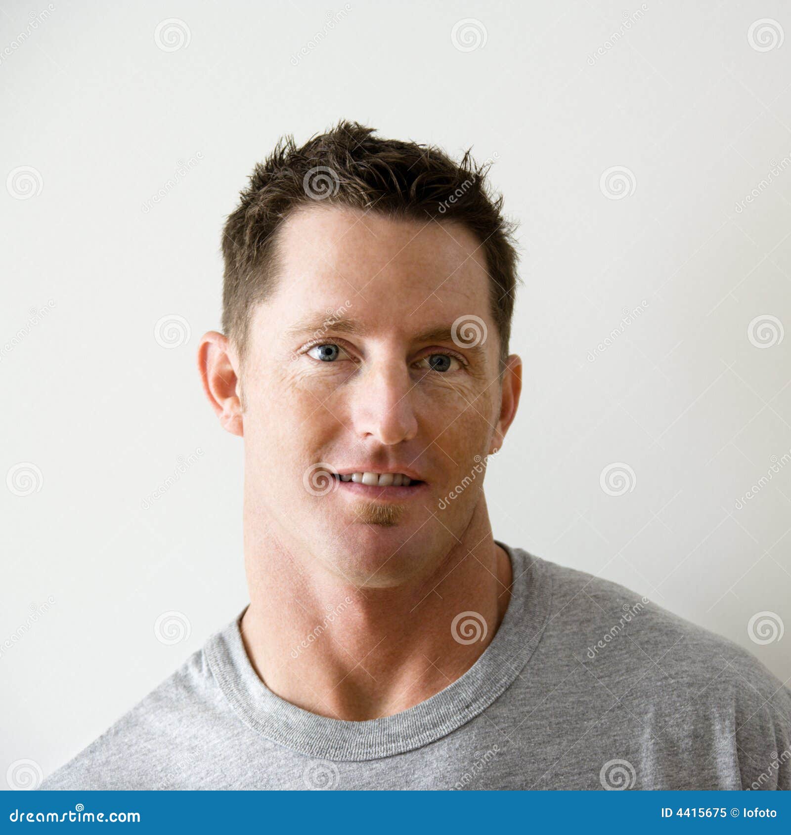 Retrato do homem imagem de stock. Imagem de pessoa, fotografia - 4415675