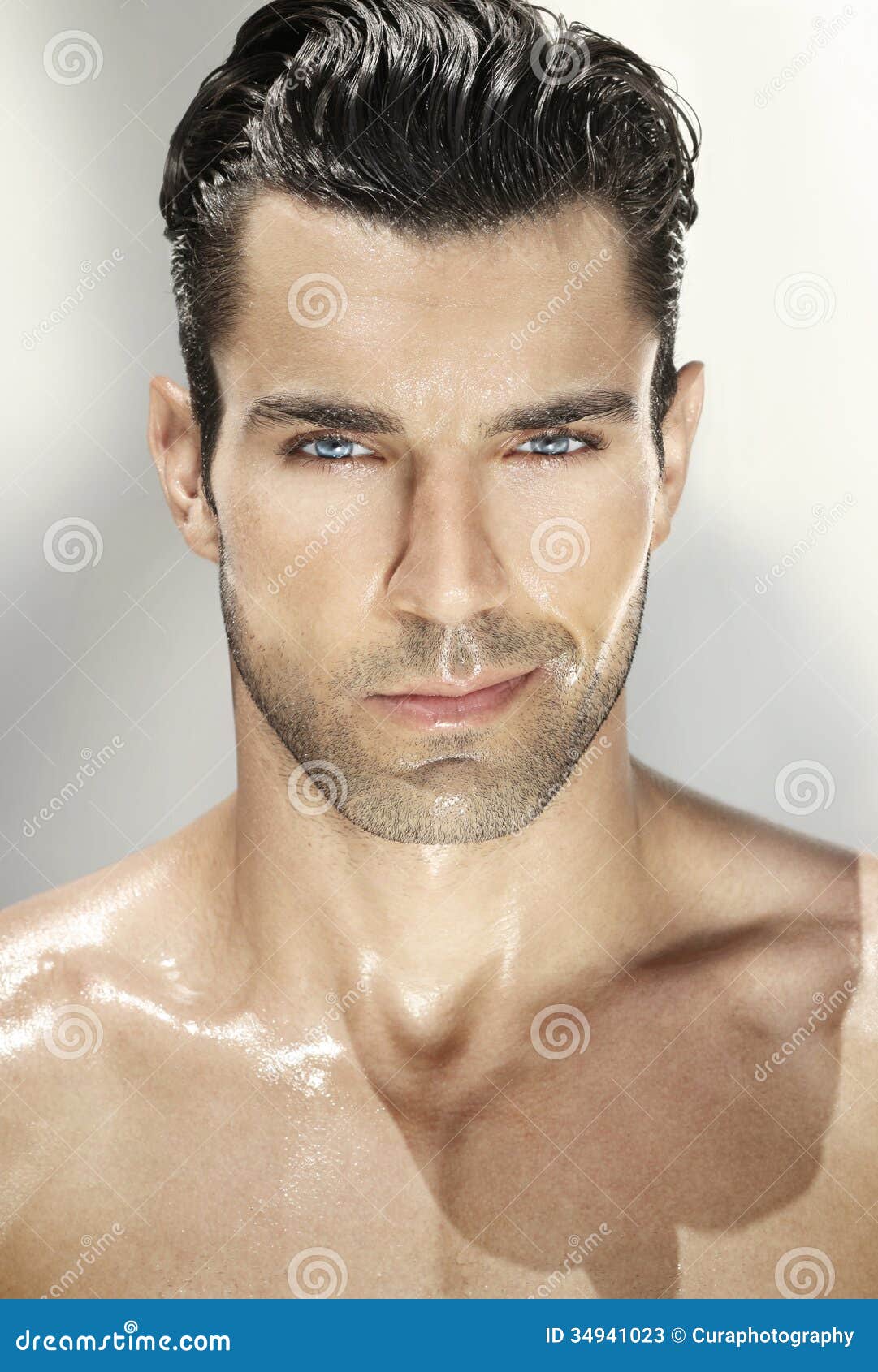 Retrato do homem bonito imagem de stock. Imagem de pessoa - 34941023