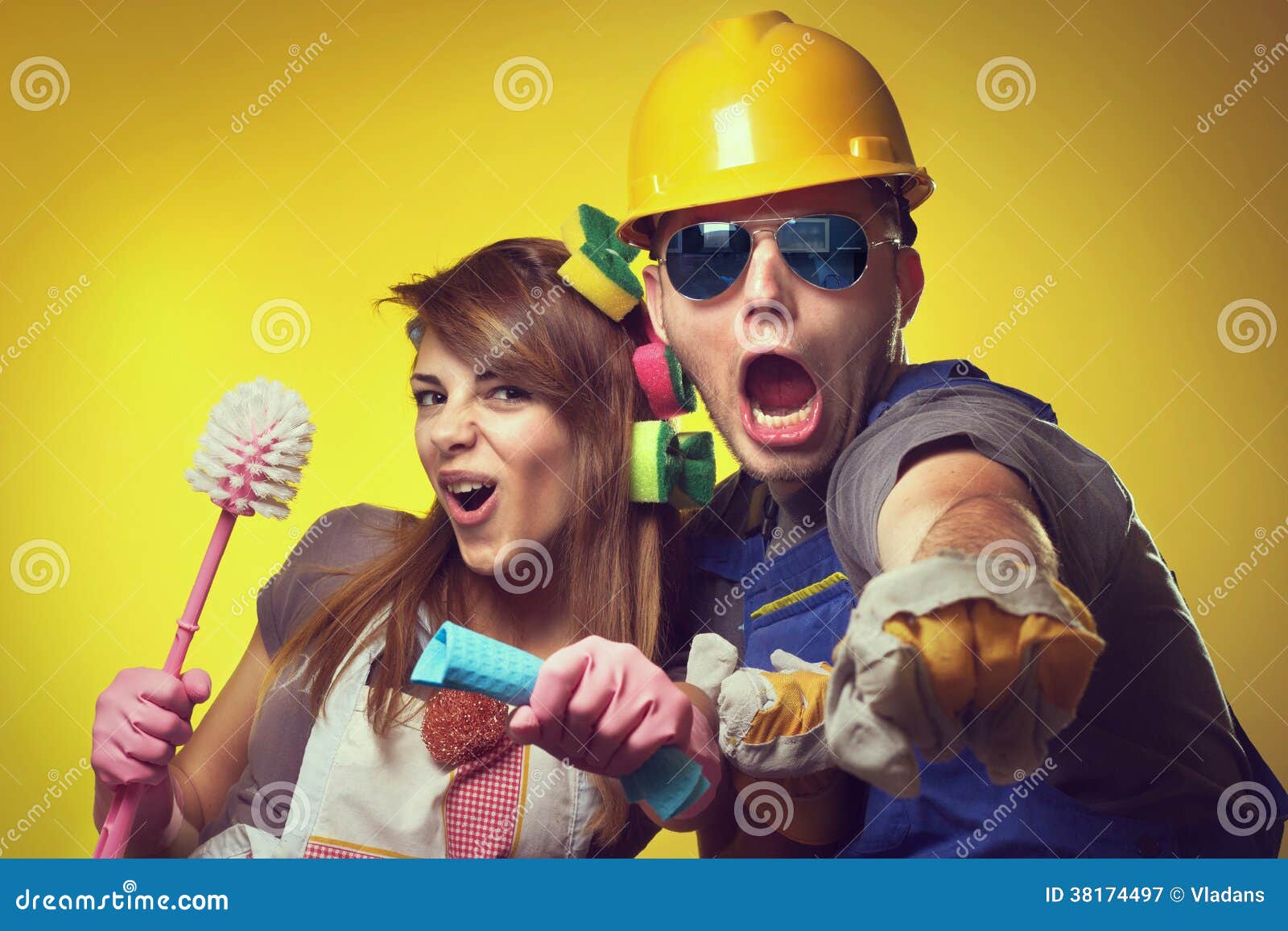 Retrato loco imagen de archivo. Imagen de barrido, criada - 38174497