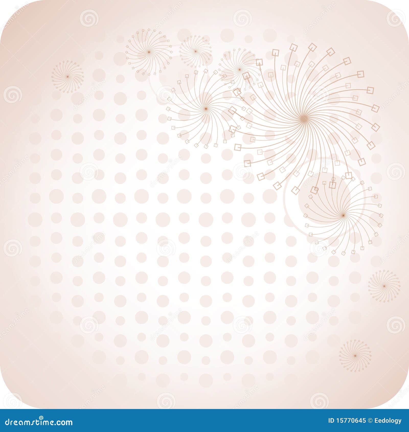 Retro Abstract Flower Background (pink) Stock Vector - Illustration of ...