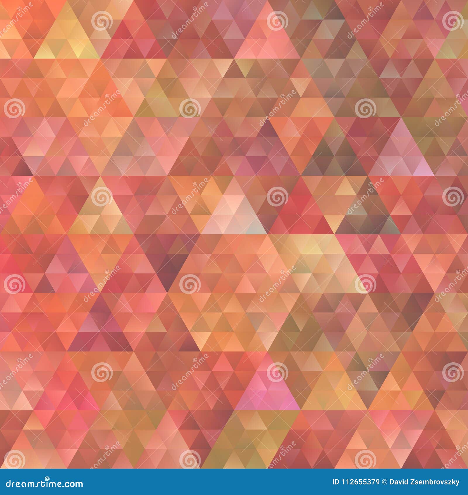 Retro Abstract Gradient Regular Triangle Background Design Stock Vector ...