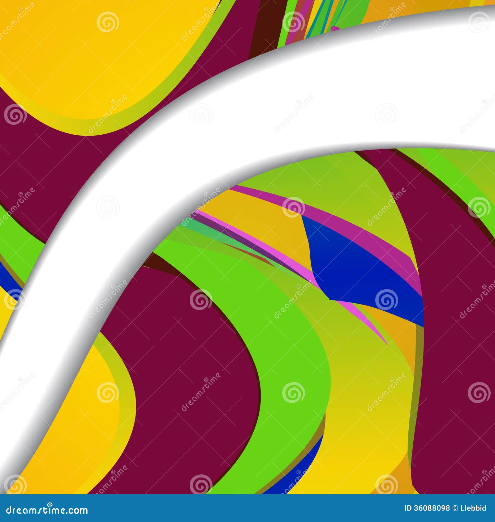 Retro Abstract Illustration Stock Vector - Illustration of flyer ...