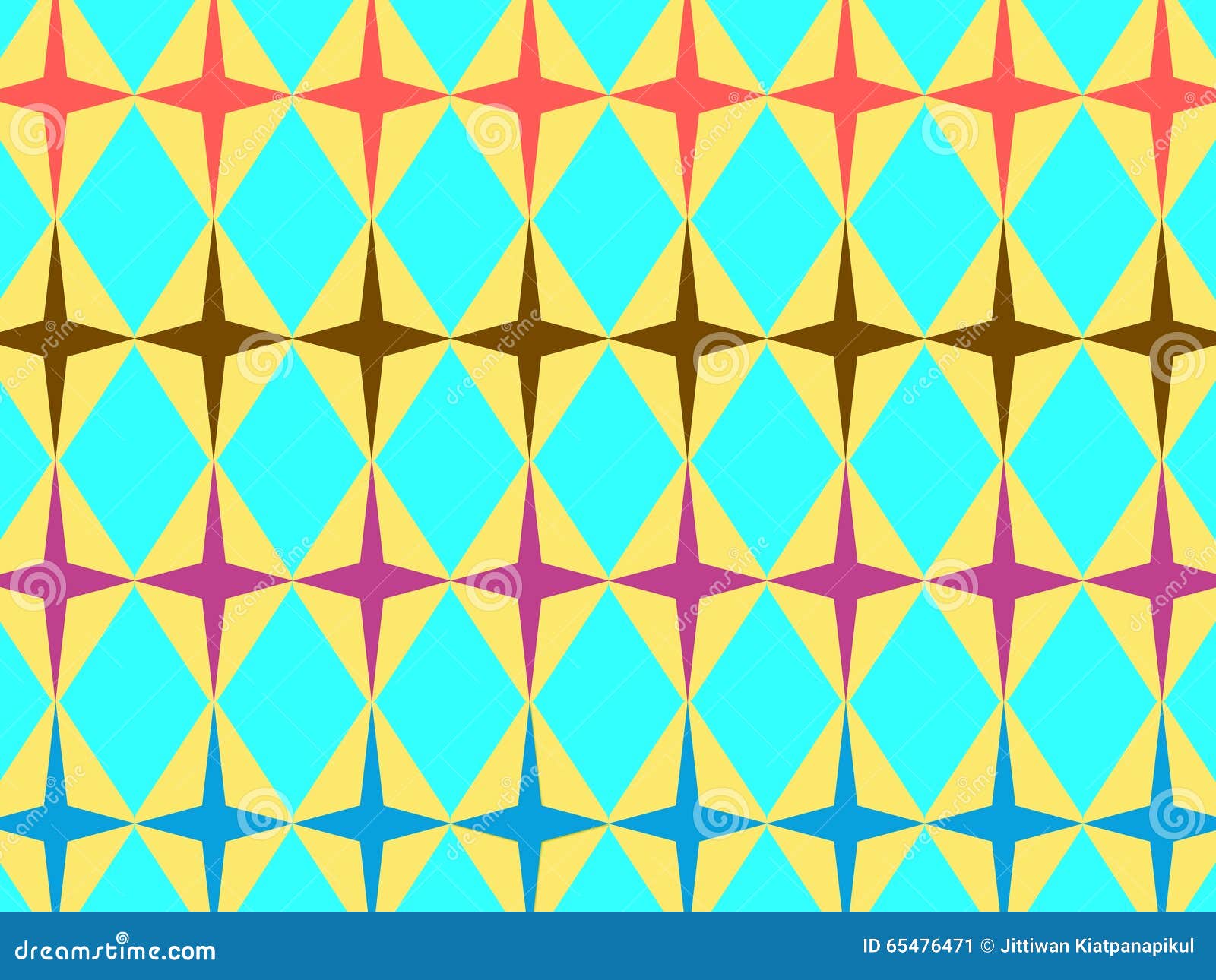 Retro Abstract Seamless Pattern Background Stock Illustration ...