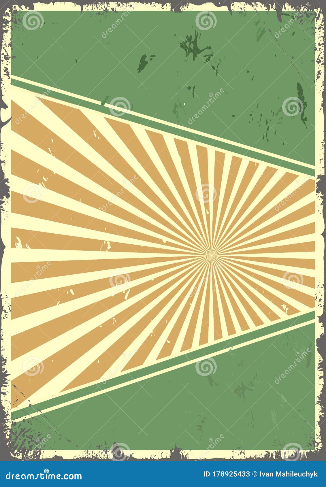 Retro abstract template stock vector. Illustration of stylized - 178925433