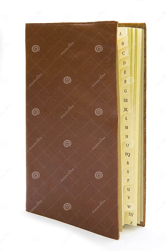 Retro Address Book stock photo. Image of booklet, address - 19257390