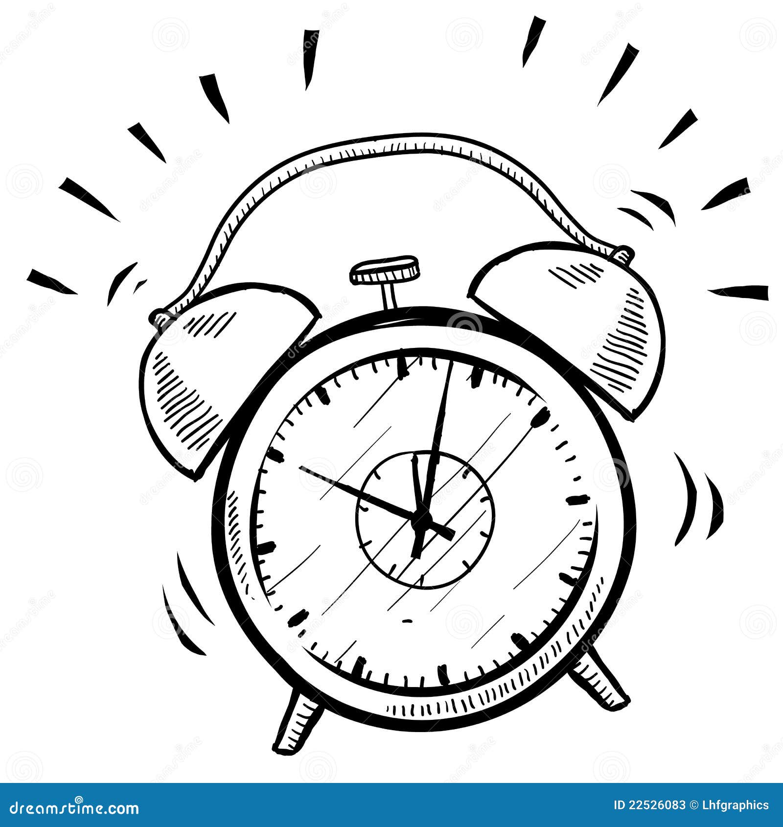Retro Alarm Clock Sketch Cartoon Vector | CartoonDealer.com #22526083 Retro Alarm Clock Sketch Cartoon Vector | CartoonDealer.com #22526083