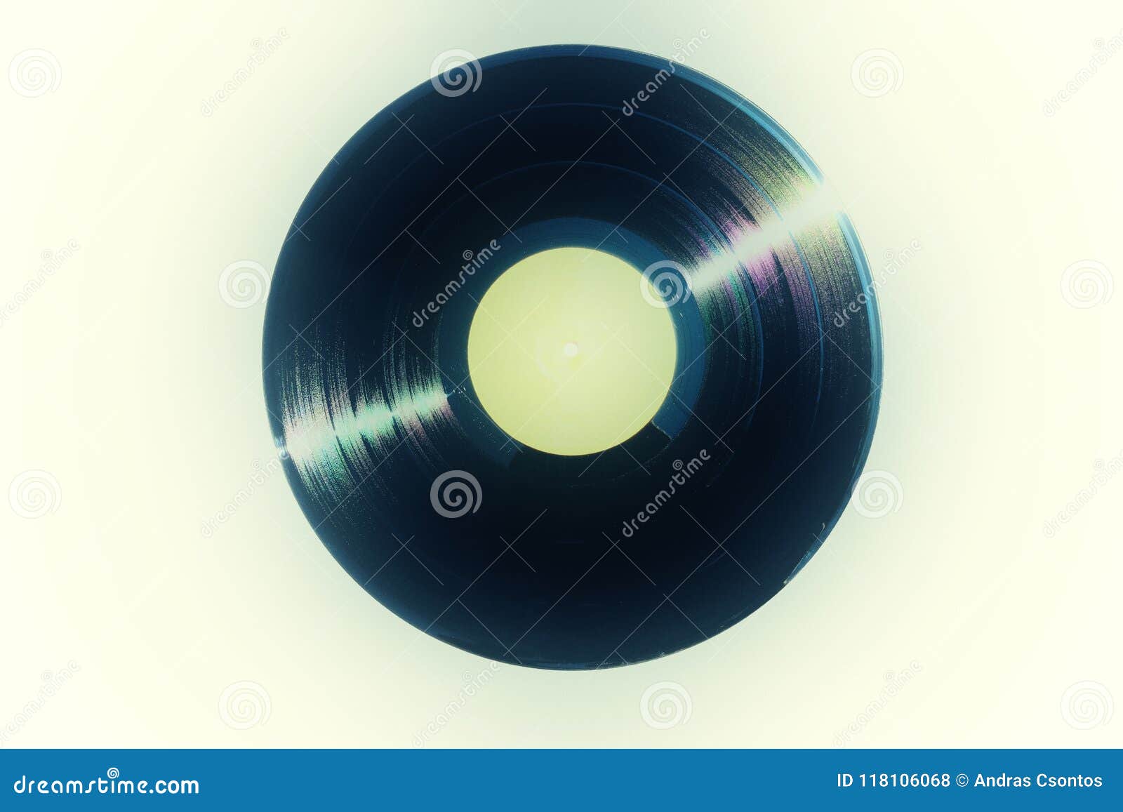 Retro Analogue Style Image of a Vinyl Record Stock Photo - Image of ...