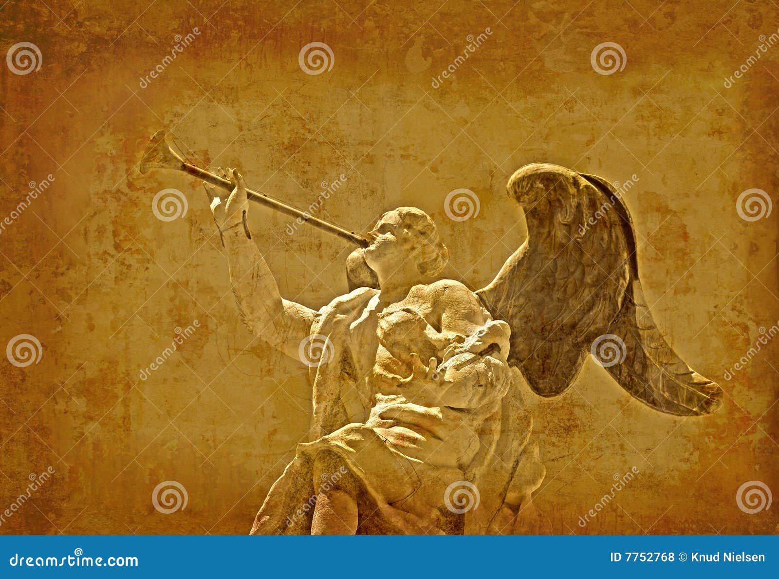 Retro Angel - Venice stock photo. Image of catholicism - 7752768