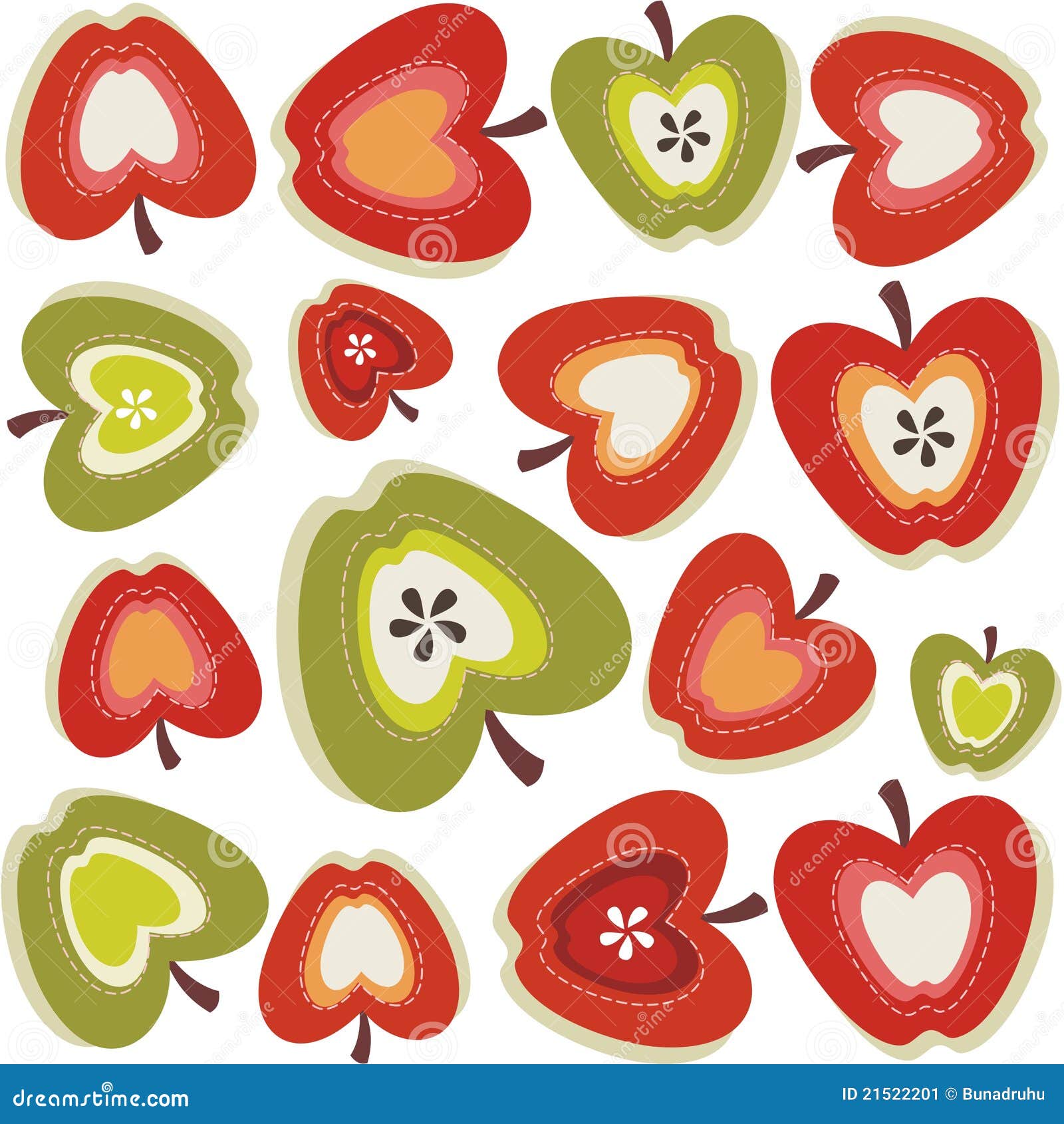 Apple Pattern Royalty-Free Stock Photo | CartoonDealer.com #86699739