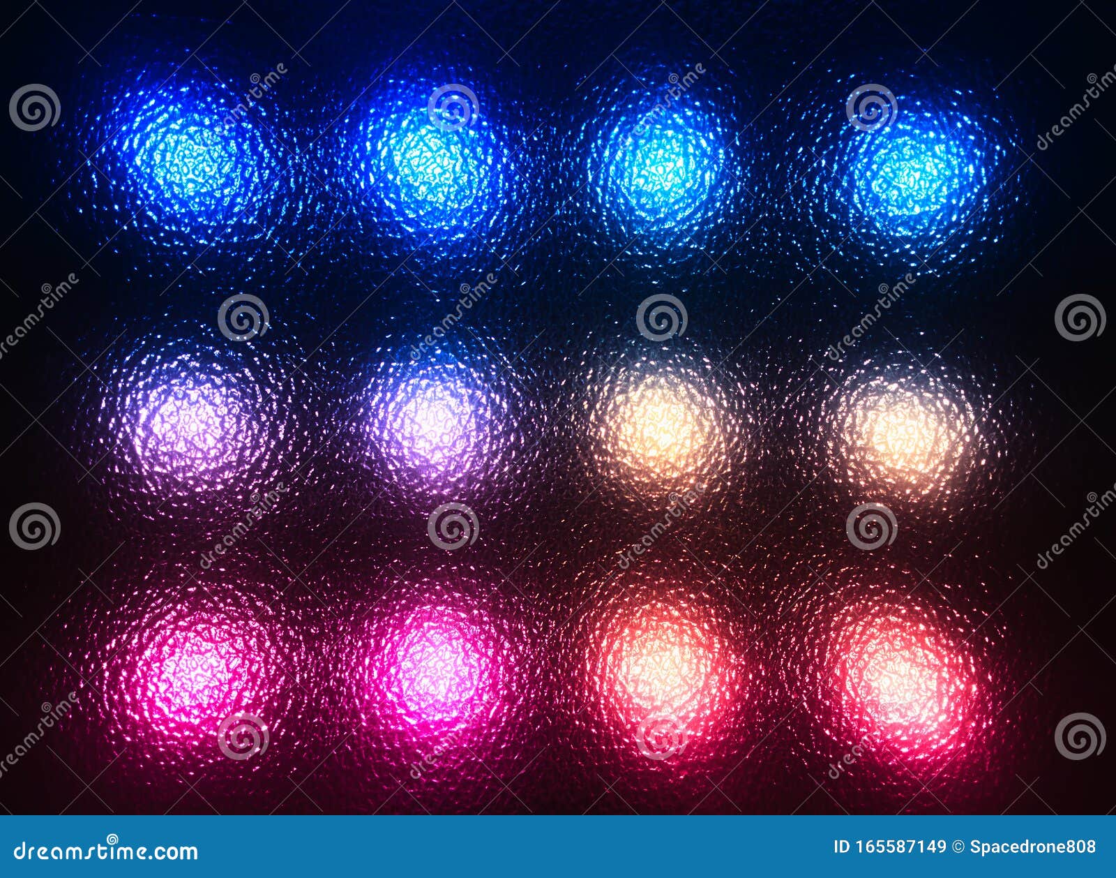 Retro Arcade Vintage Led Lamps Texture Background Stock Image - Image ...