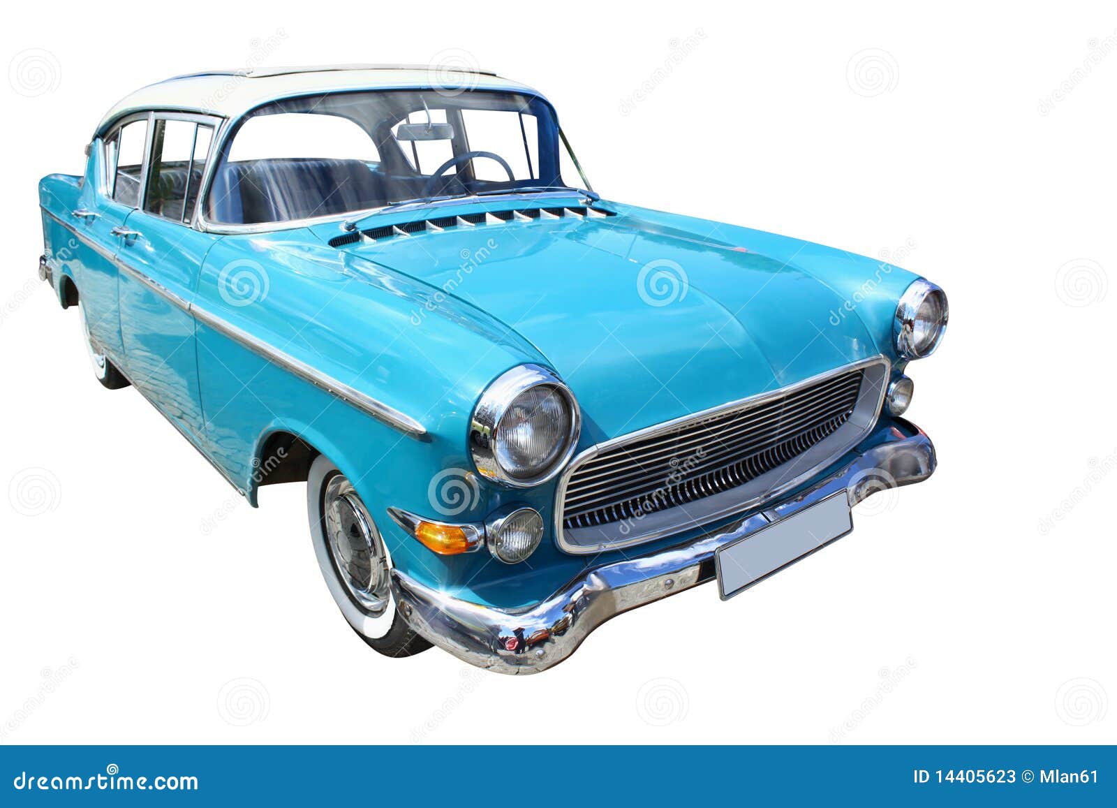 Retro- Auto stockbild. Bild von weinlese, automobil, auto - 14405623