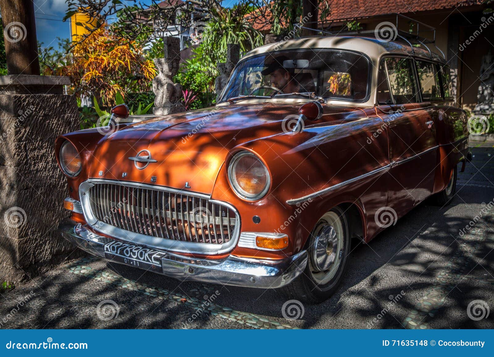 Retro- Auto OPEL Des Klassischen Alten Autos Der Sammlung ...