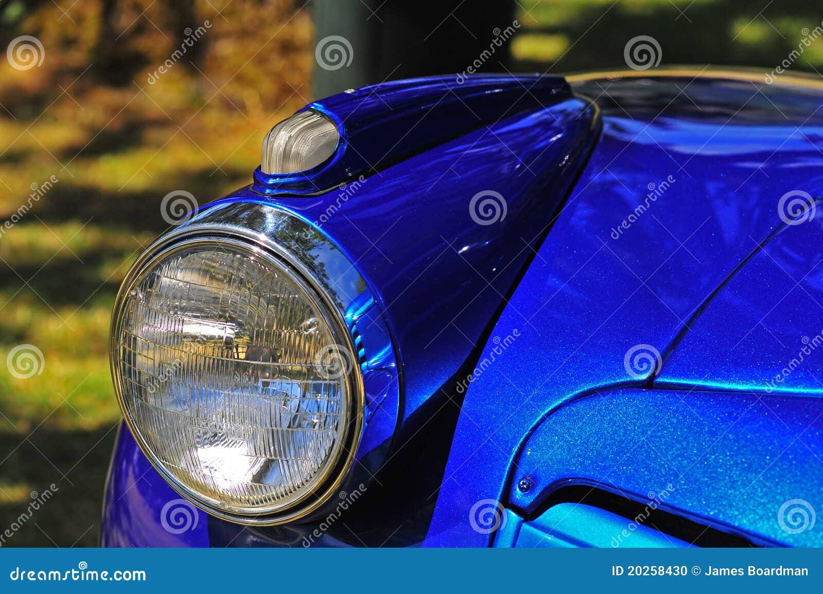 Retro automotive headlight stock photo. Image of shadow - 20258430