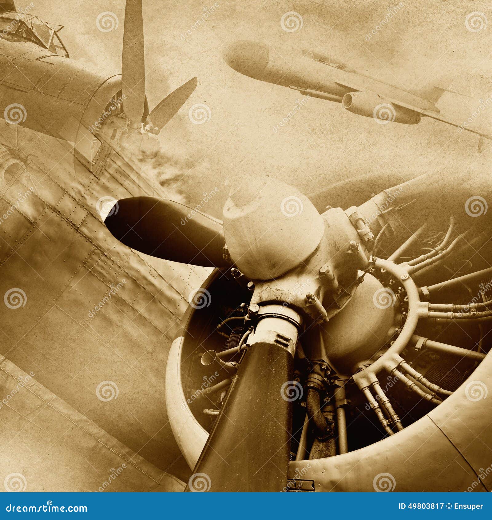 Retro aviation background stock illustration. Illustration of grungy ...