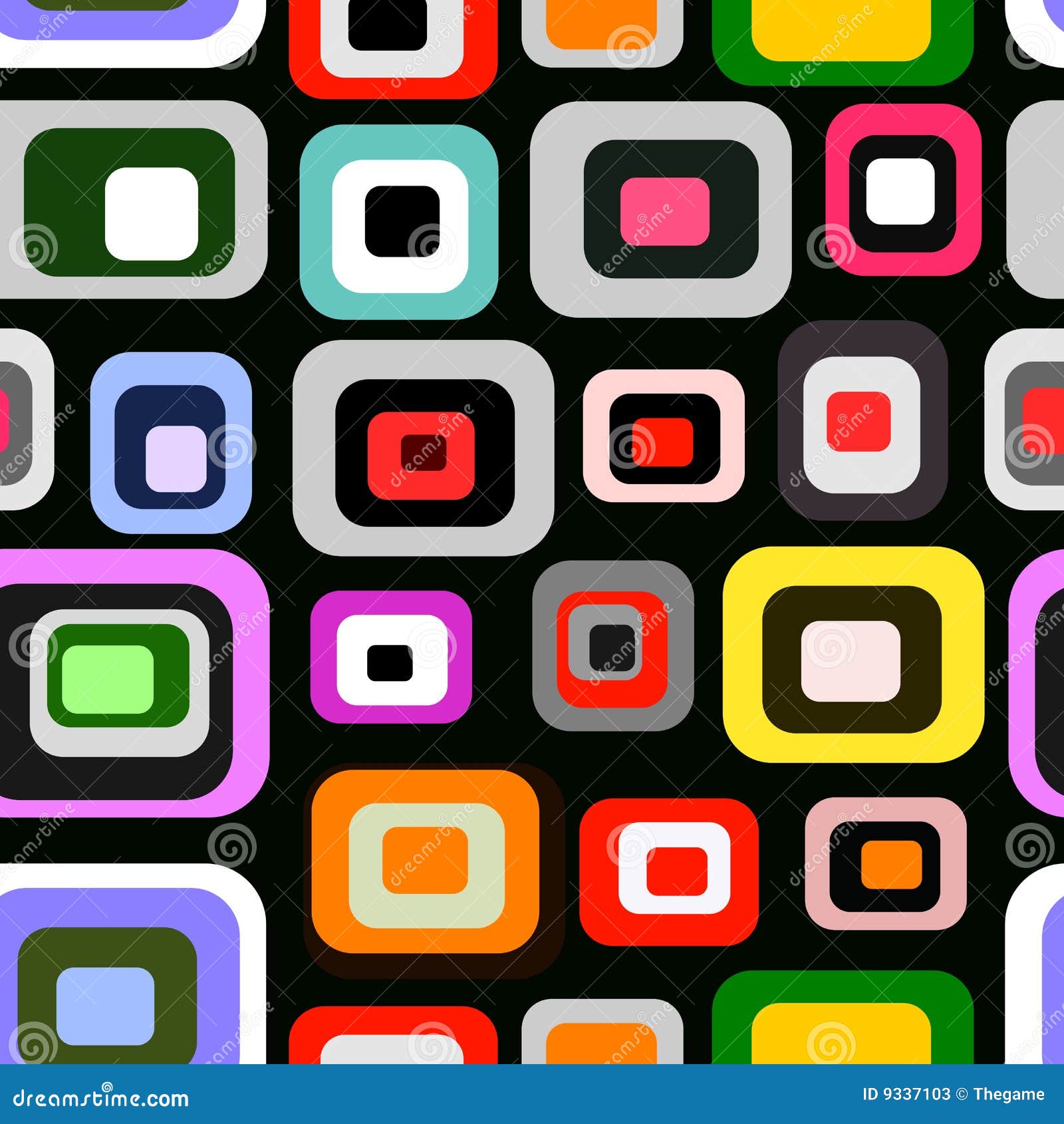 Funky Retro Background