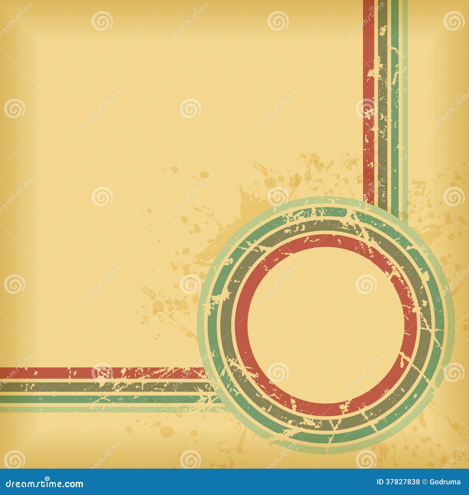 Retro Background Design. stock vector. Illustration of inscription ...