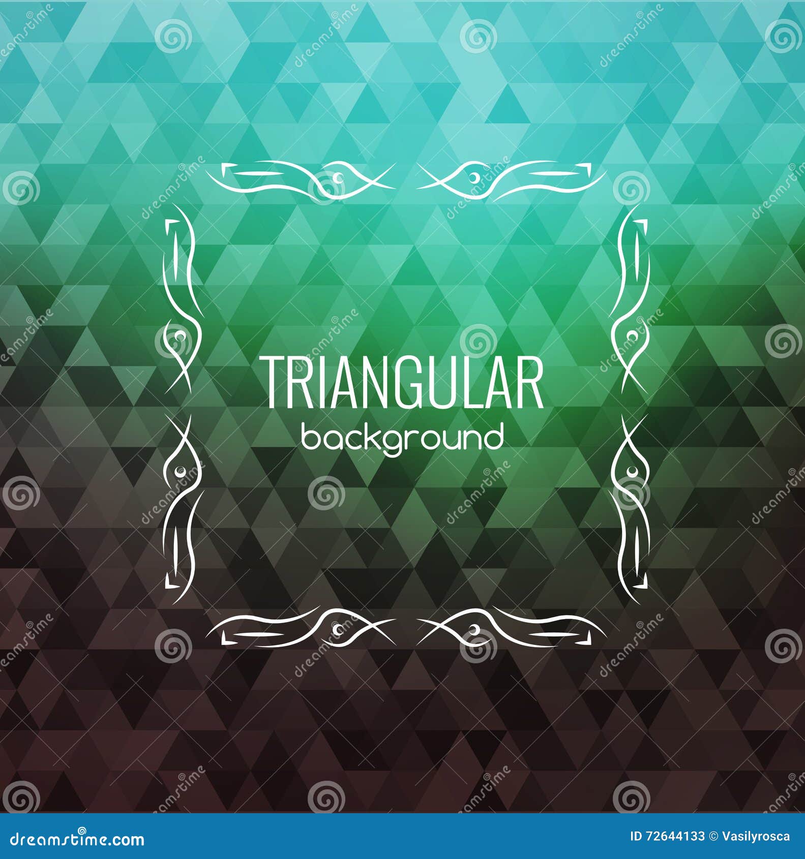 Retro Background, Hipster Triangles, Bright Colors, Geometric Shapes ...