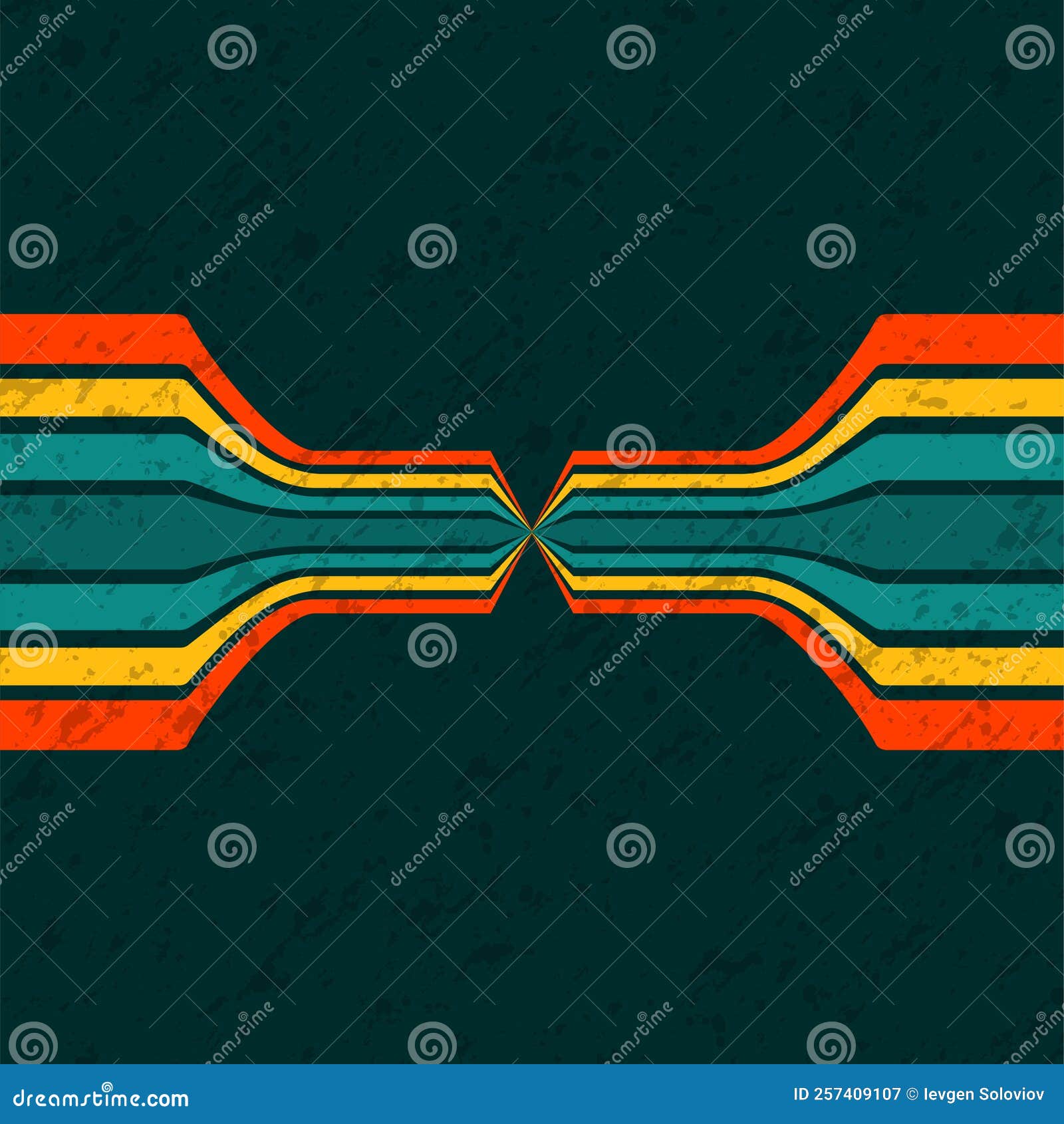 Retro Background with Lines Horizontal Stock Vector - Illustration of ...