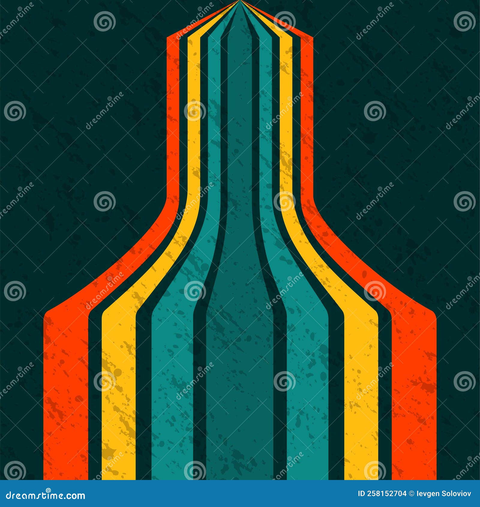 Retro Background with Lines Pattern Stock Vector - Illustration of ...