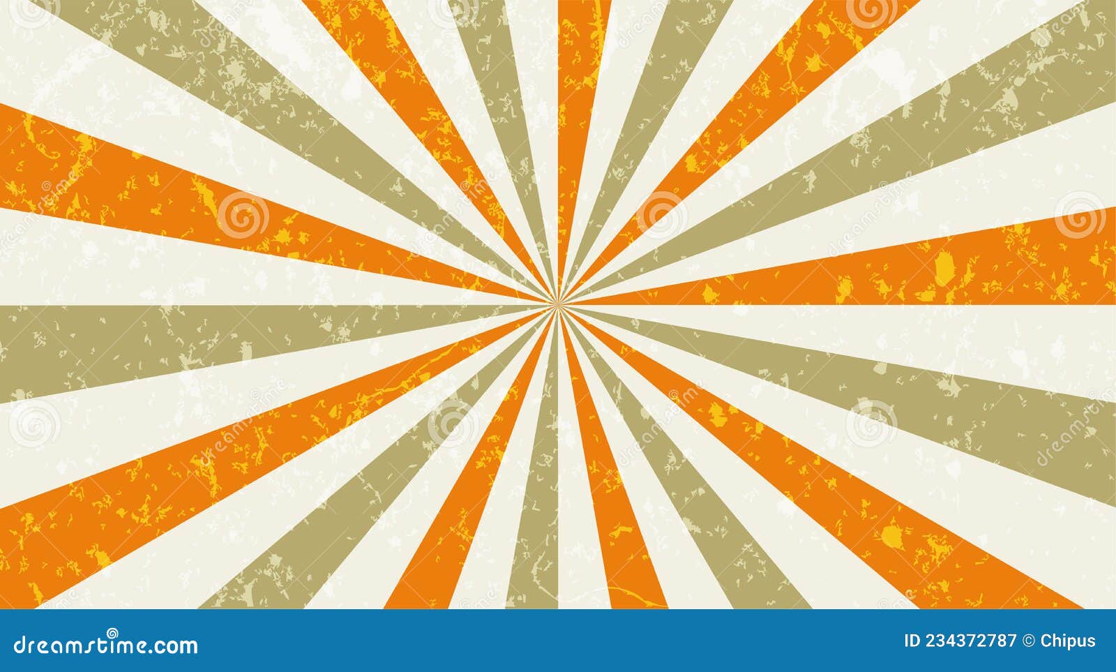 Sunburst or Sun Burst Retro Background. Ray Stripes. Stock Vector ...