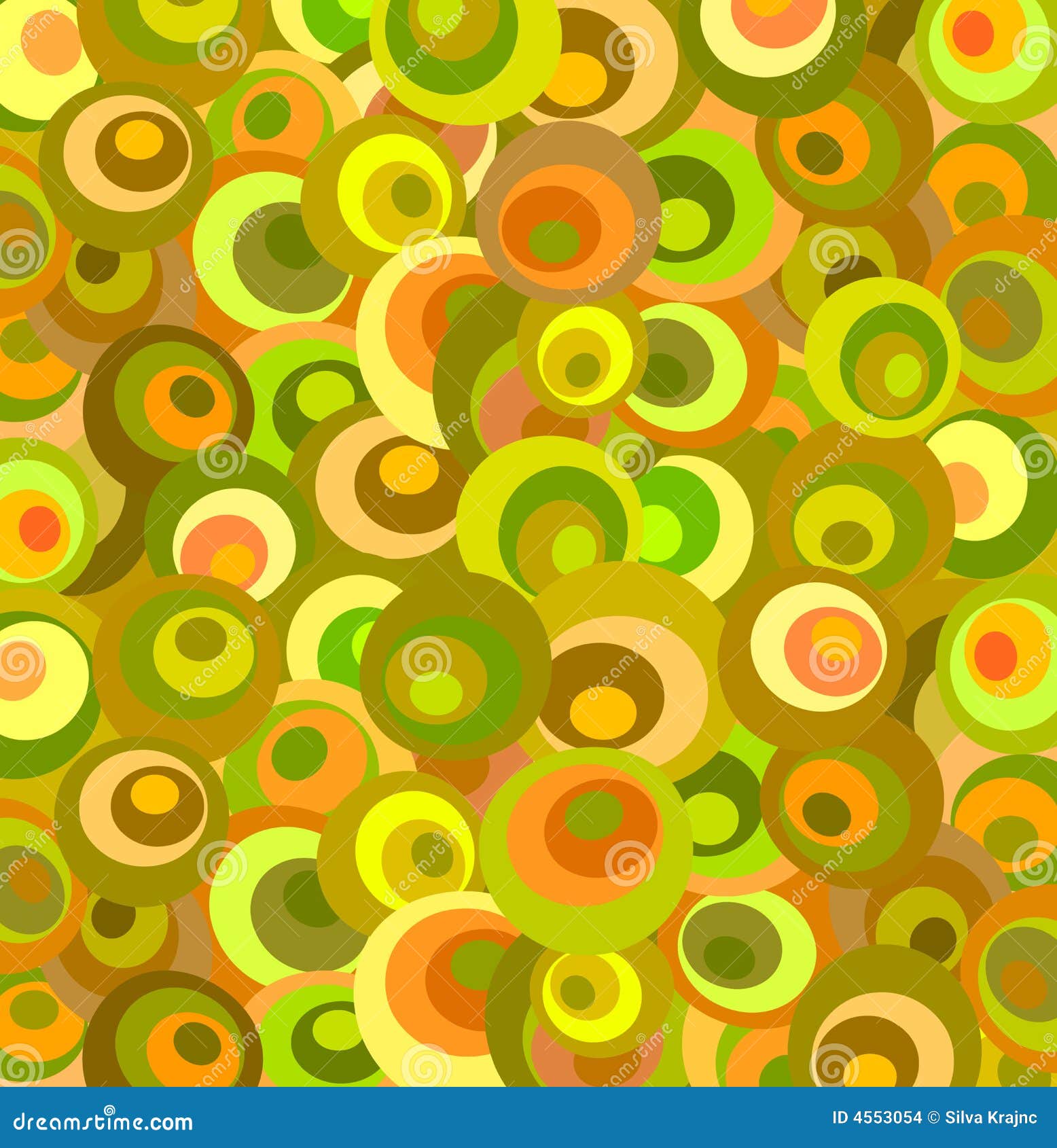 Retro Background in Warm Colors Stock Vector - Illustration of pattern ...