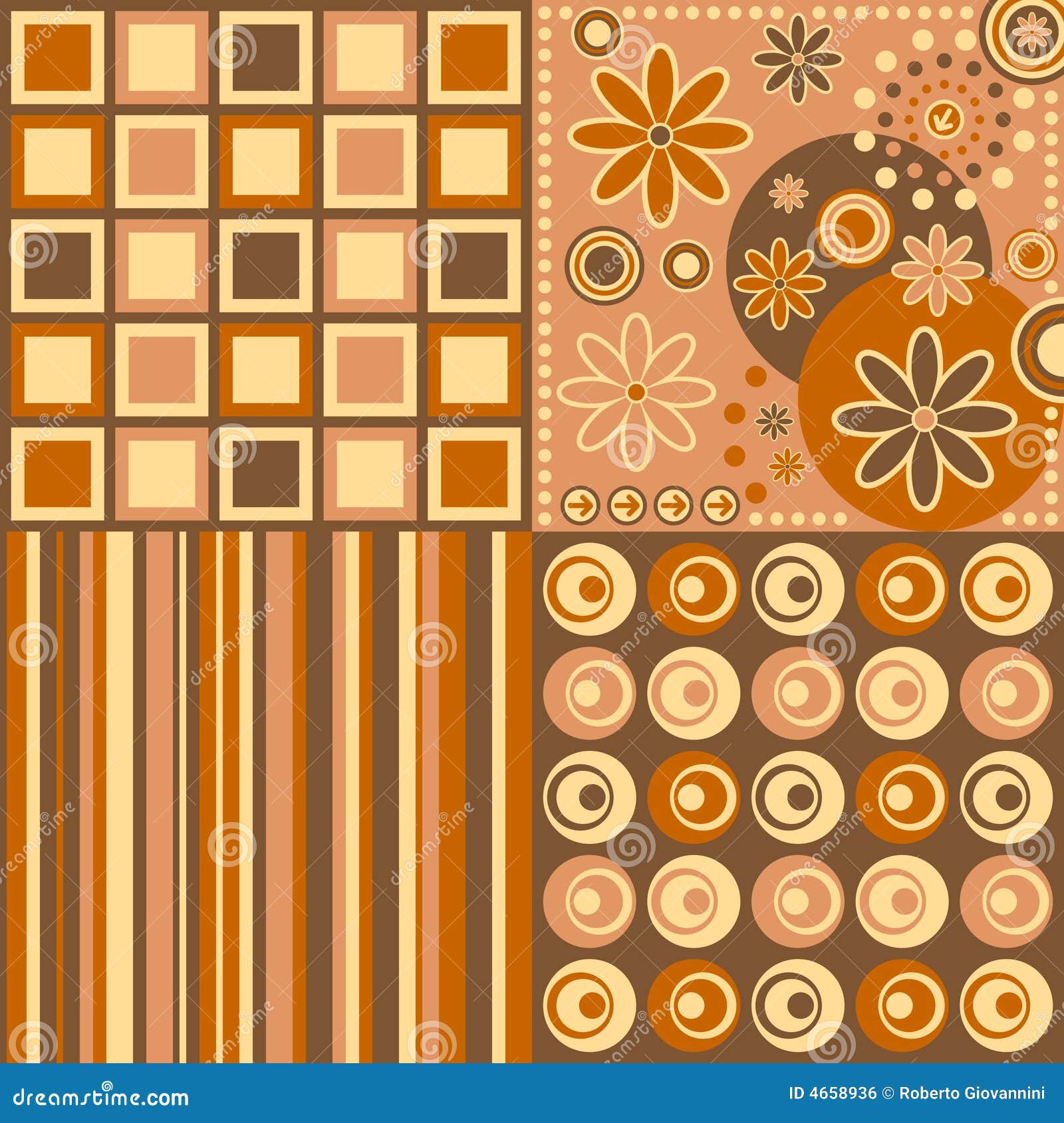 Retro Background [Warm Colors] Stock Vector - Illustration of ...