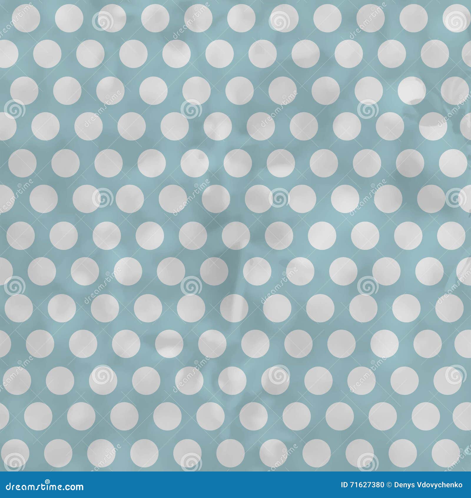 Retro Background with White Dots Stock Vector - Illustration of fabric ...