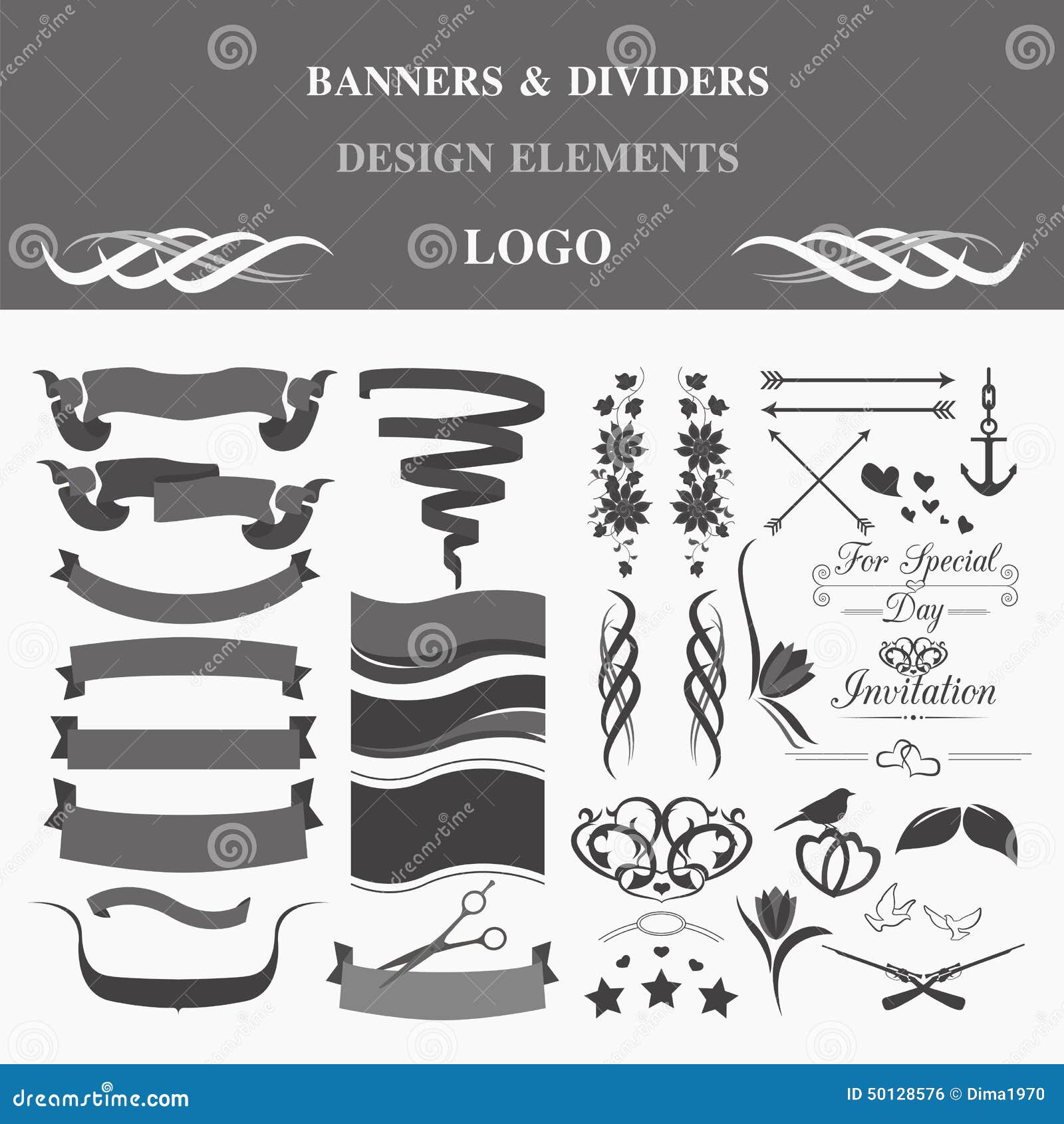 Retro Badges Design Logo. Template Stock Vector - Illustration of ...