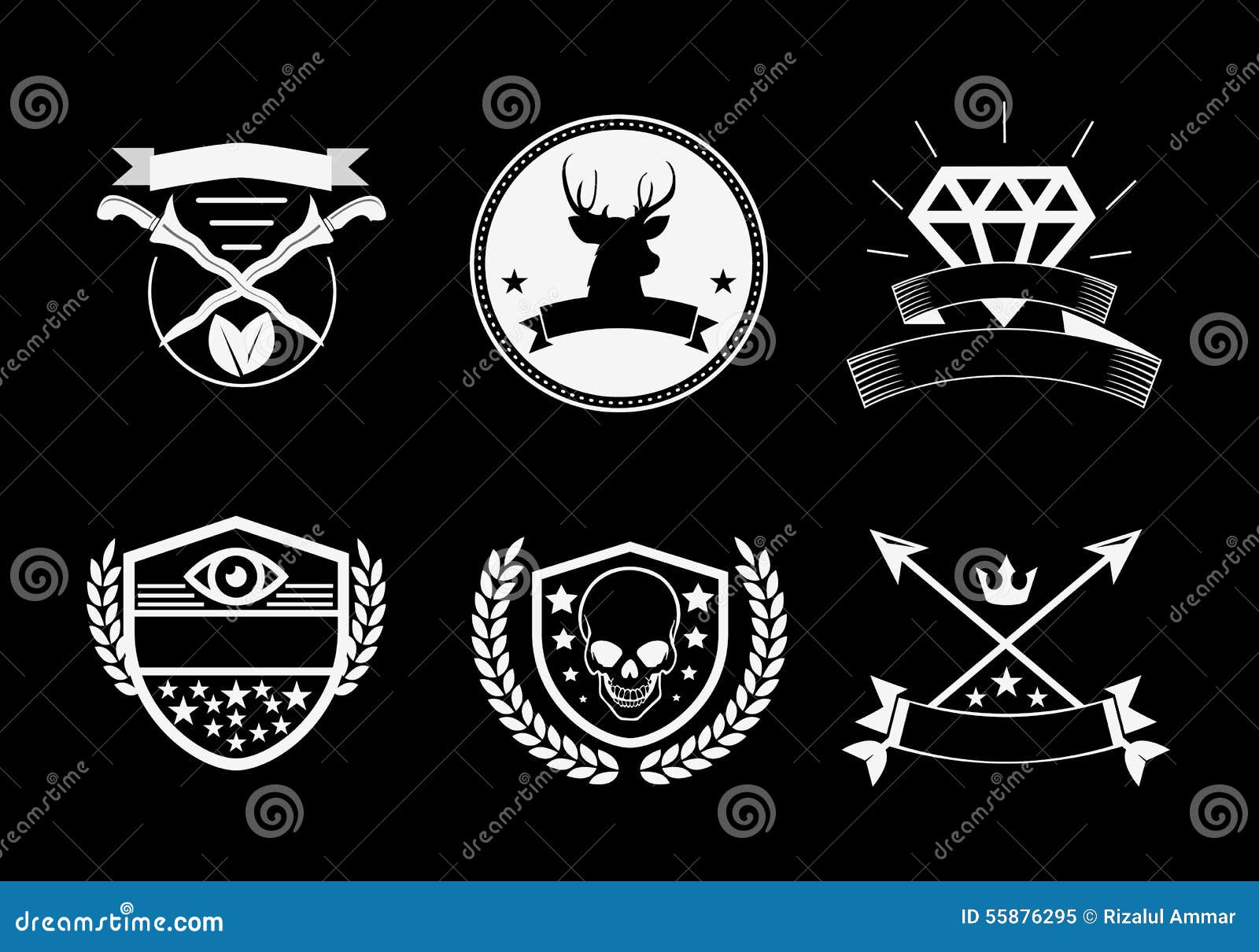 Random Badges Stock Illustrations – 318 Random Badges Stock ...