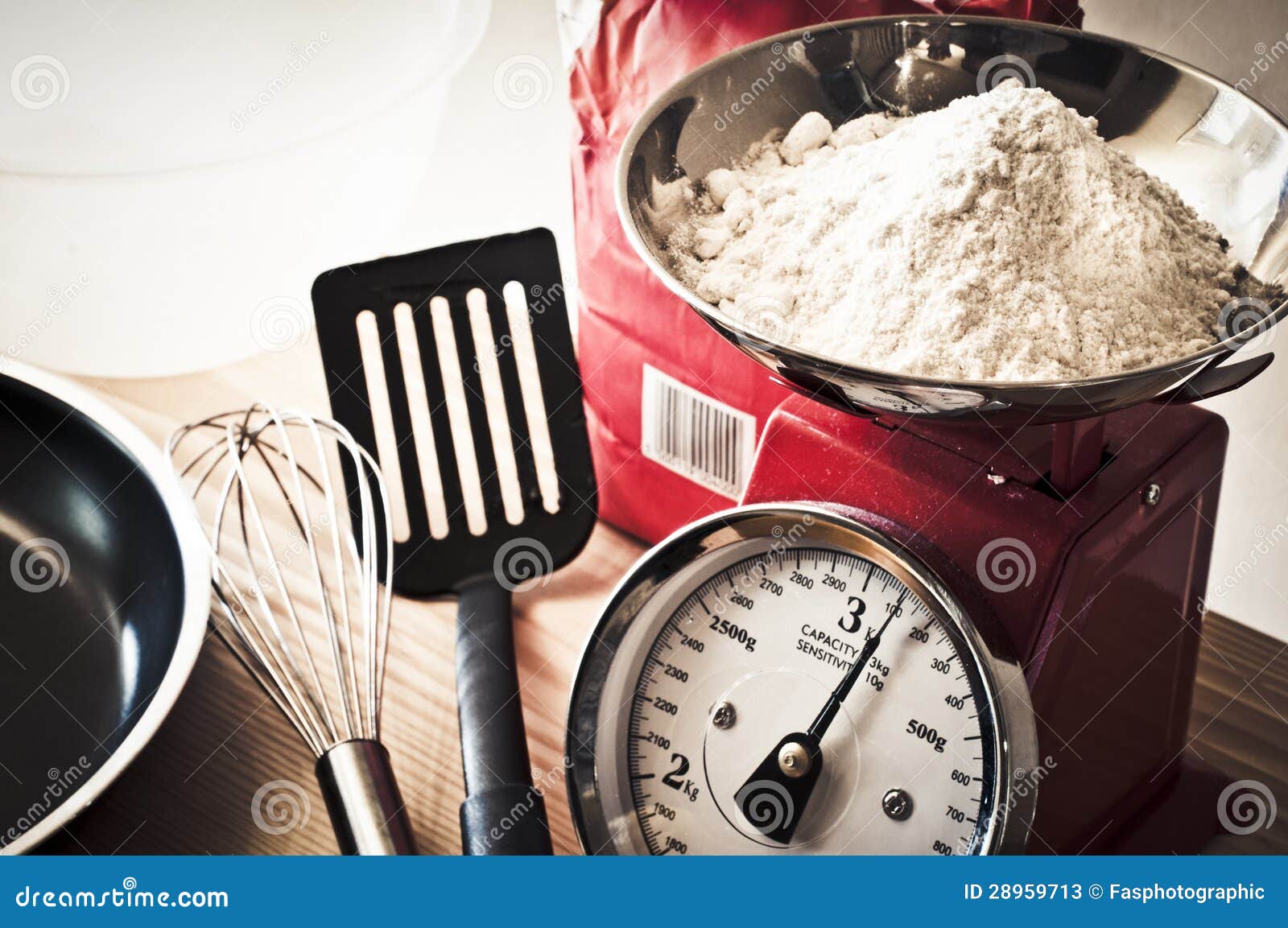 Retro baking stock image. Image of milk, detail, weigh - 28959713