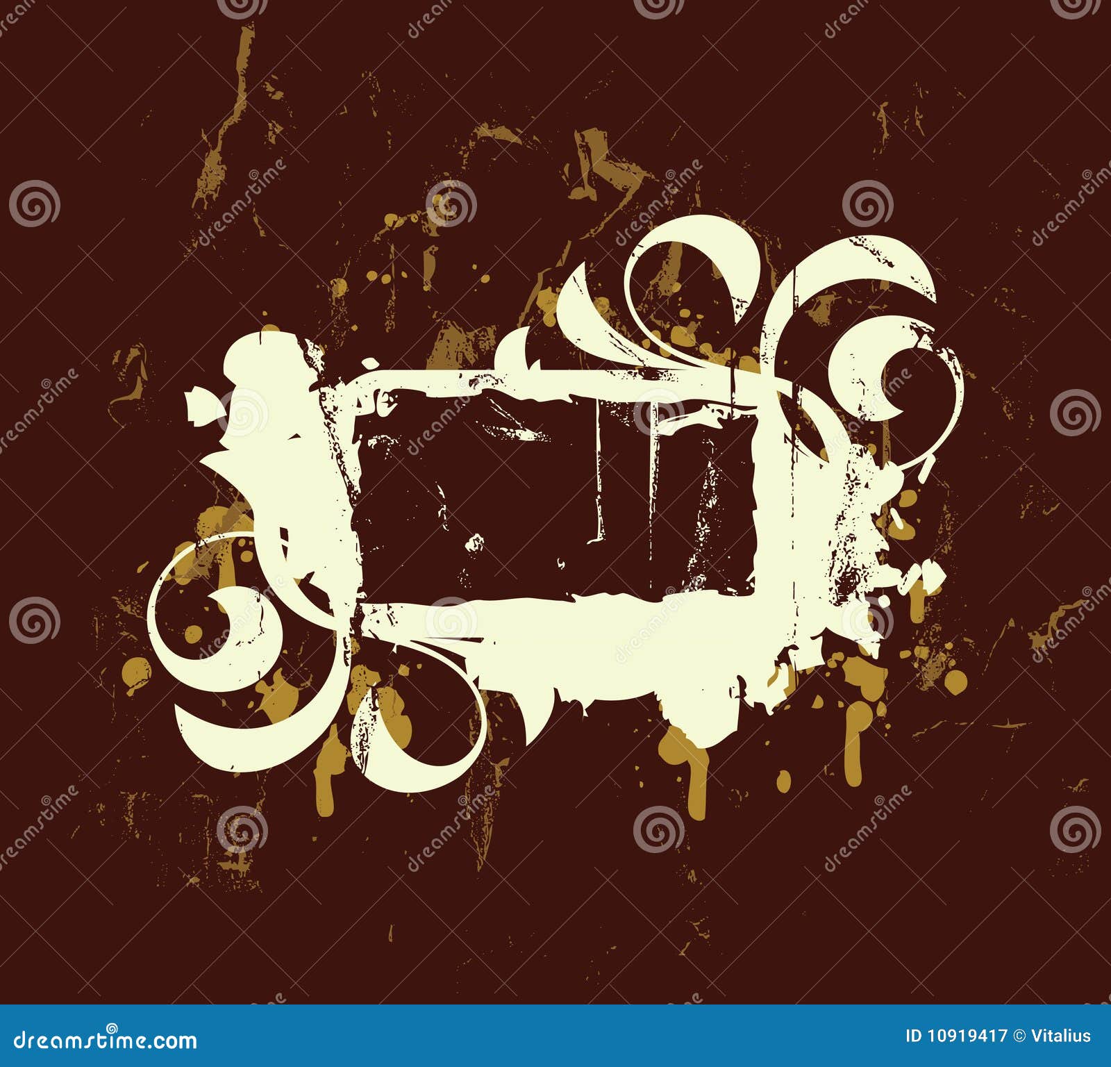 Retro banner stock vector. Illustration of element, funky - 10919417