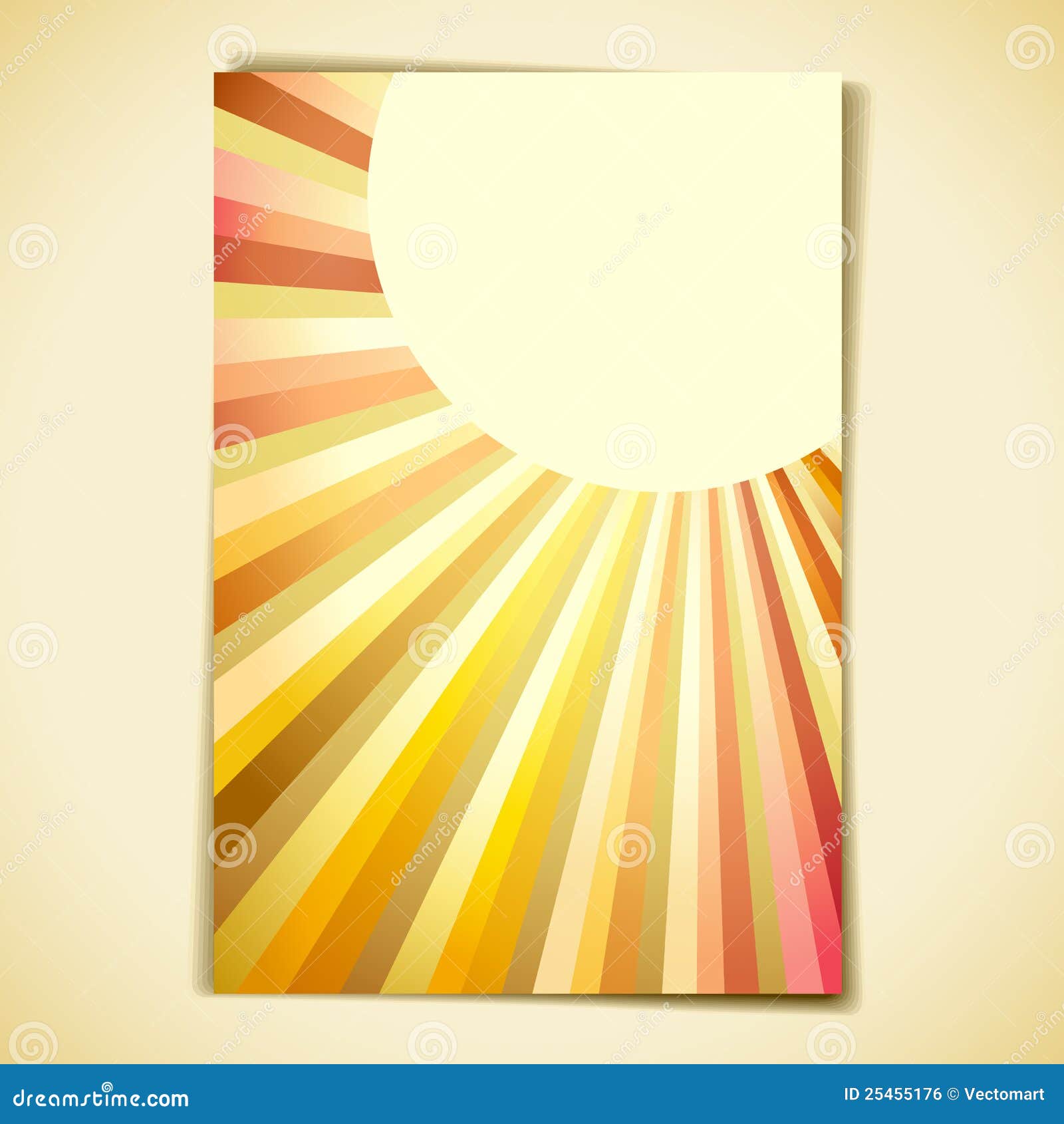 Retro Banner stock vector. Illustration of grungy, graphic - 25455176