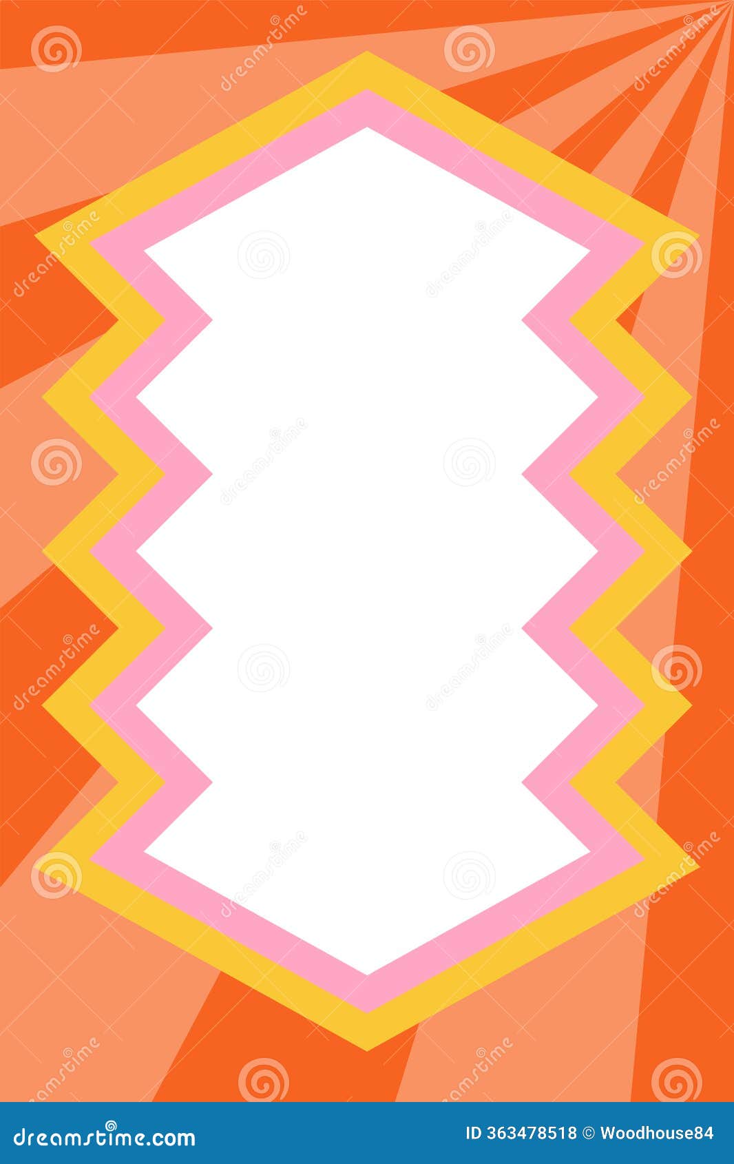 Space Frame Design. Vector Illustration. Kids Background In Cartoon ...