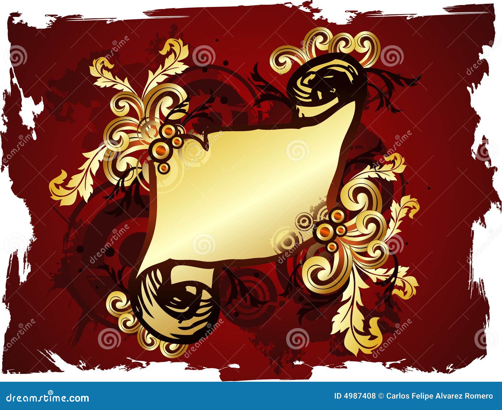 Retro banner vector stock vector. Illustration of vintage - 4987408